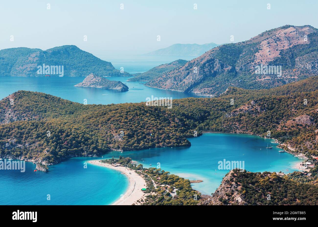 Beautiful sea coast in Turkey Stock Photo - Alamy
