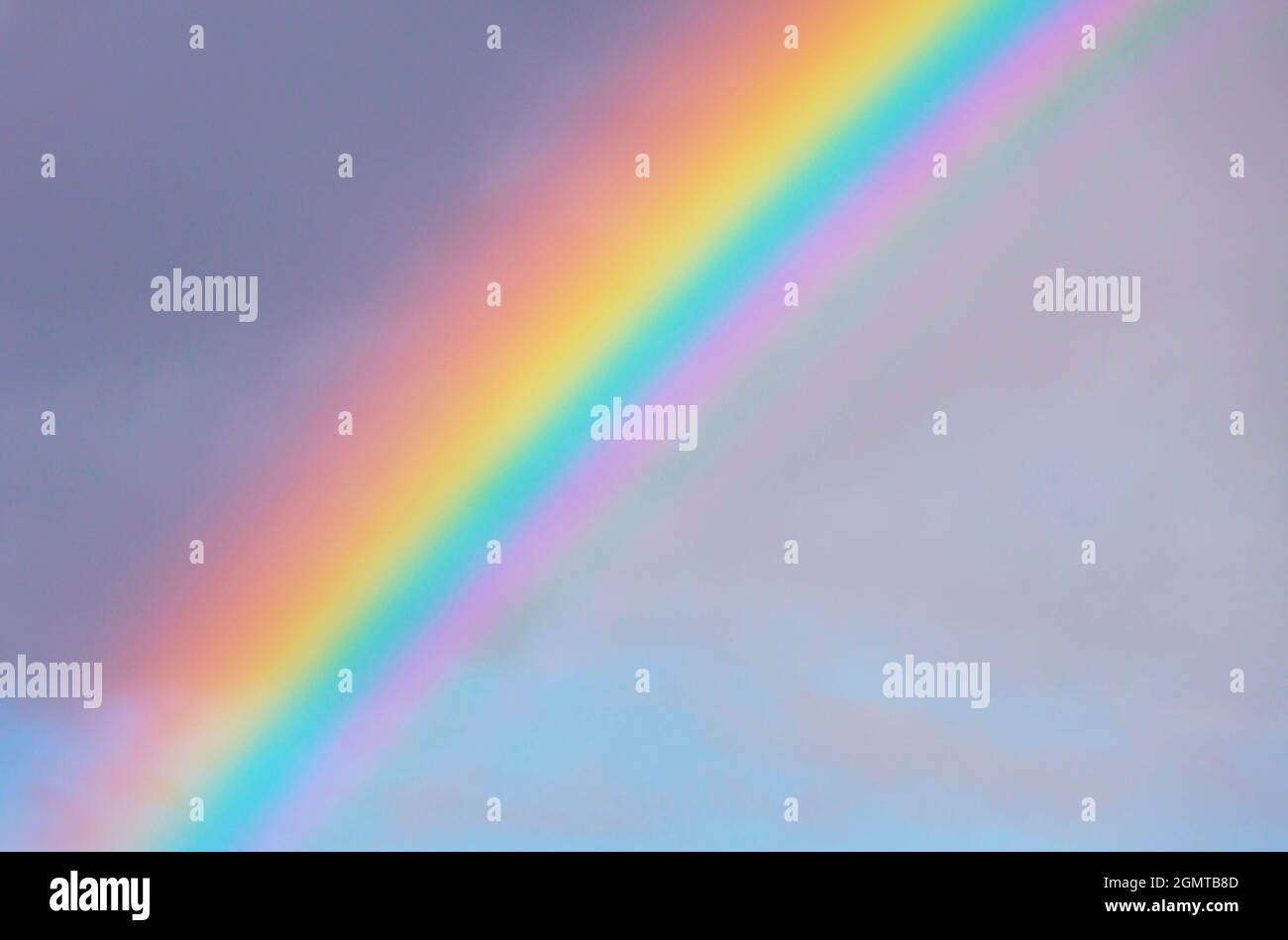 Bright colorful natural rainbow. Good for natural background Stock ...