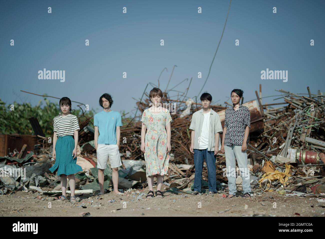 Generation Z with Environmental Pollution Stock Photo - Alamy