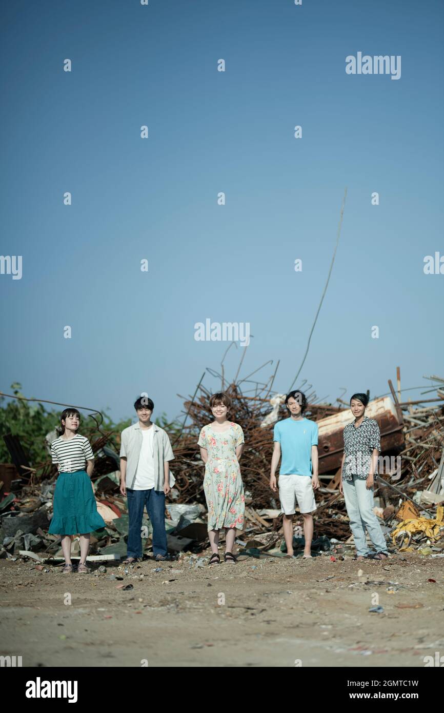 Generation Z with Environmental Pollution Stock Photo - Alamy