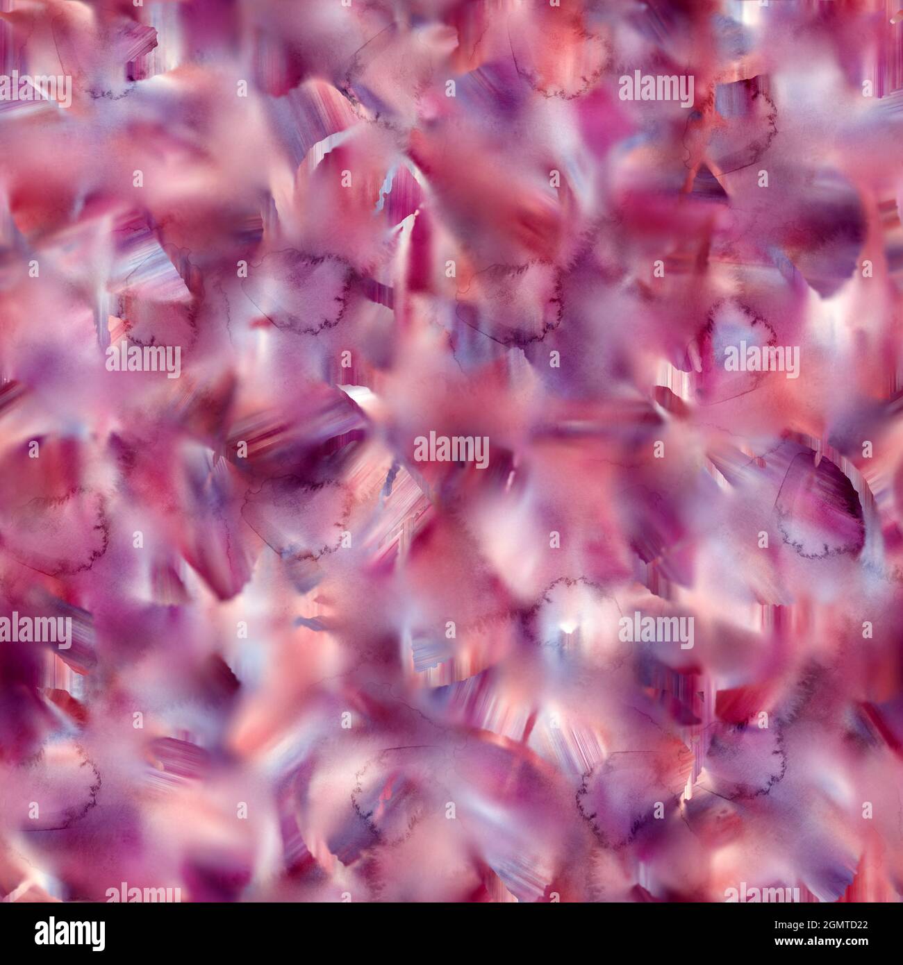 Seamless watercolor wash painting pattern swatch for surface print ...