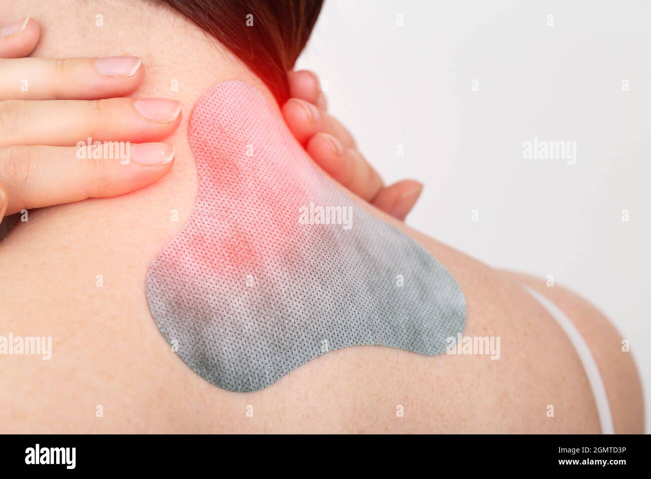 Medical plaster for relieving pain in the neck and spine. Anti ...