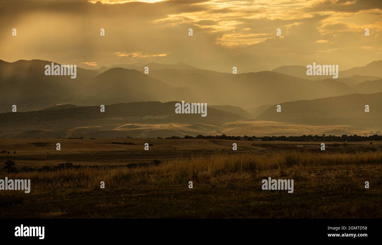 Colorado Mountain Range of the Southern Rocky Mountains of North ...