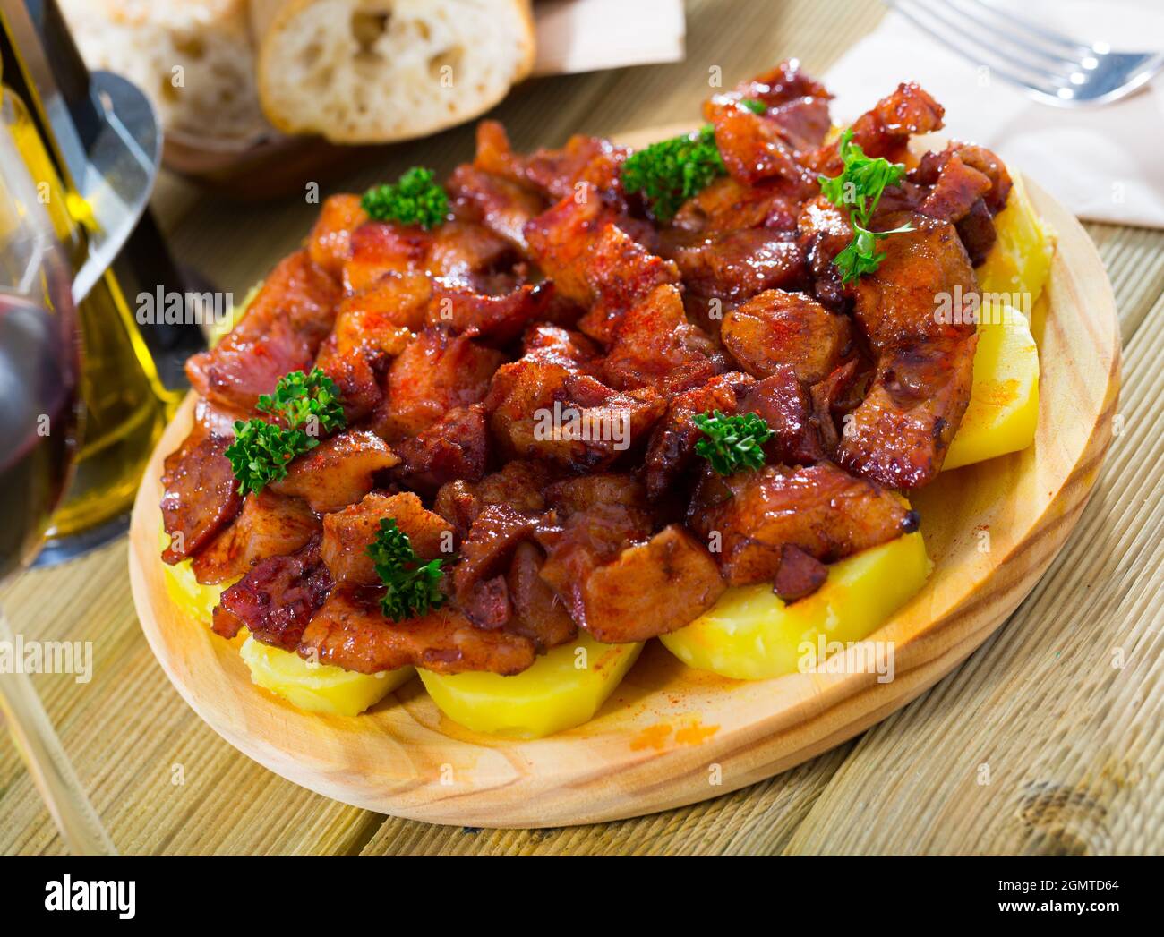 Roasted snouts of pigs Stock Photo - Alamy