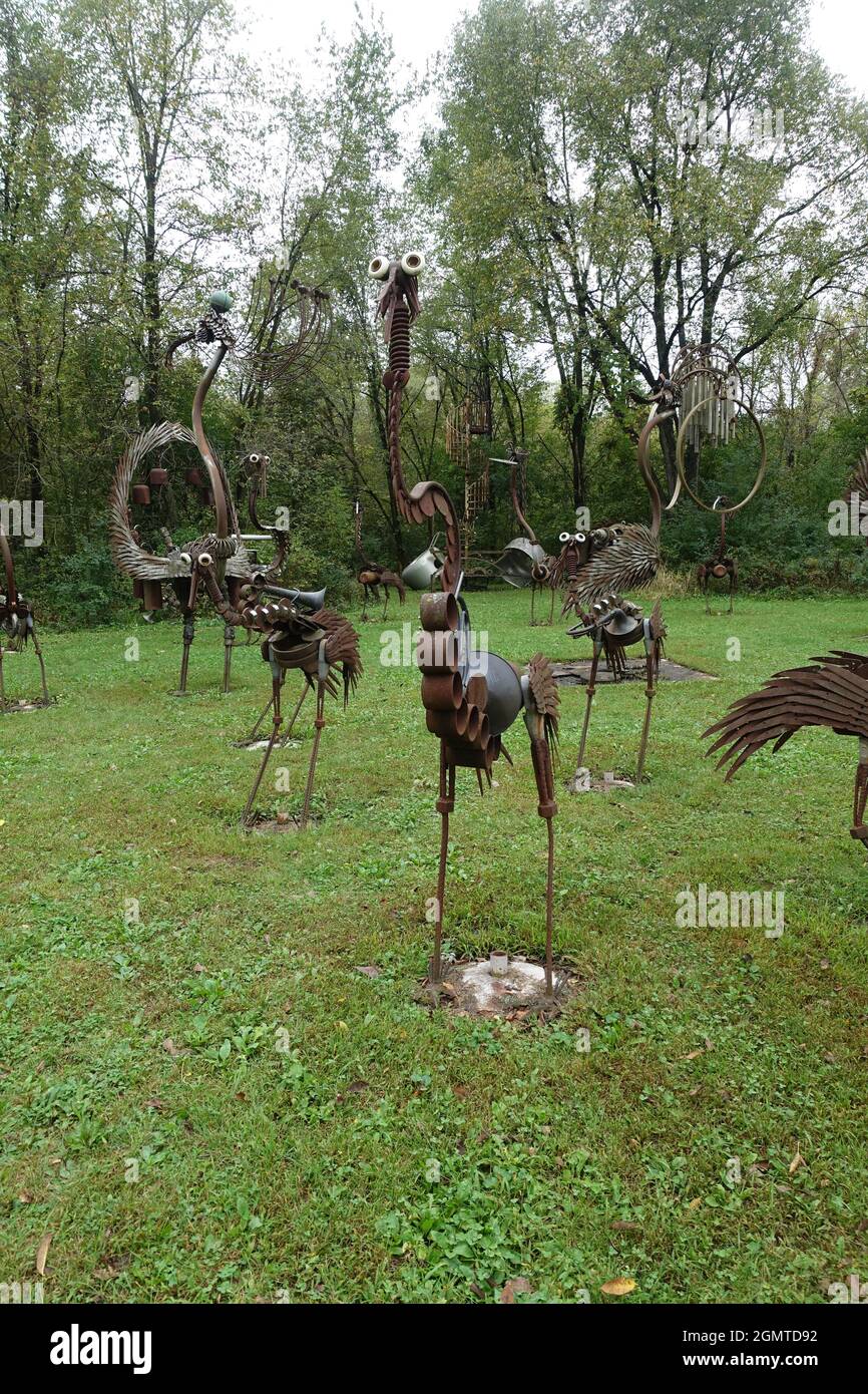 Dr. Evermor's Forevertron Stock Photo - Alamy