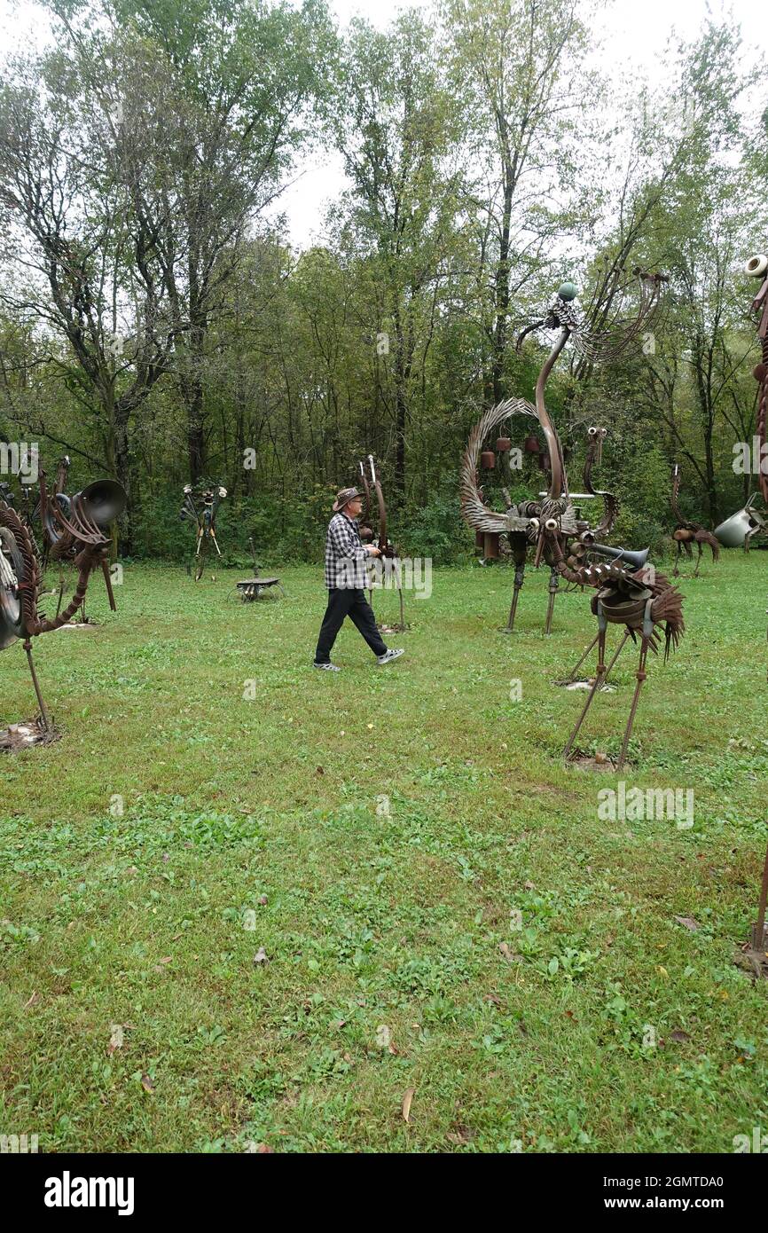 Dr. Evermor's Forevertron Stock Photo - Alamy