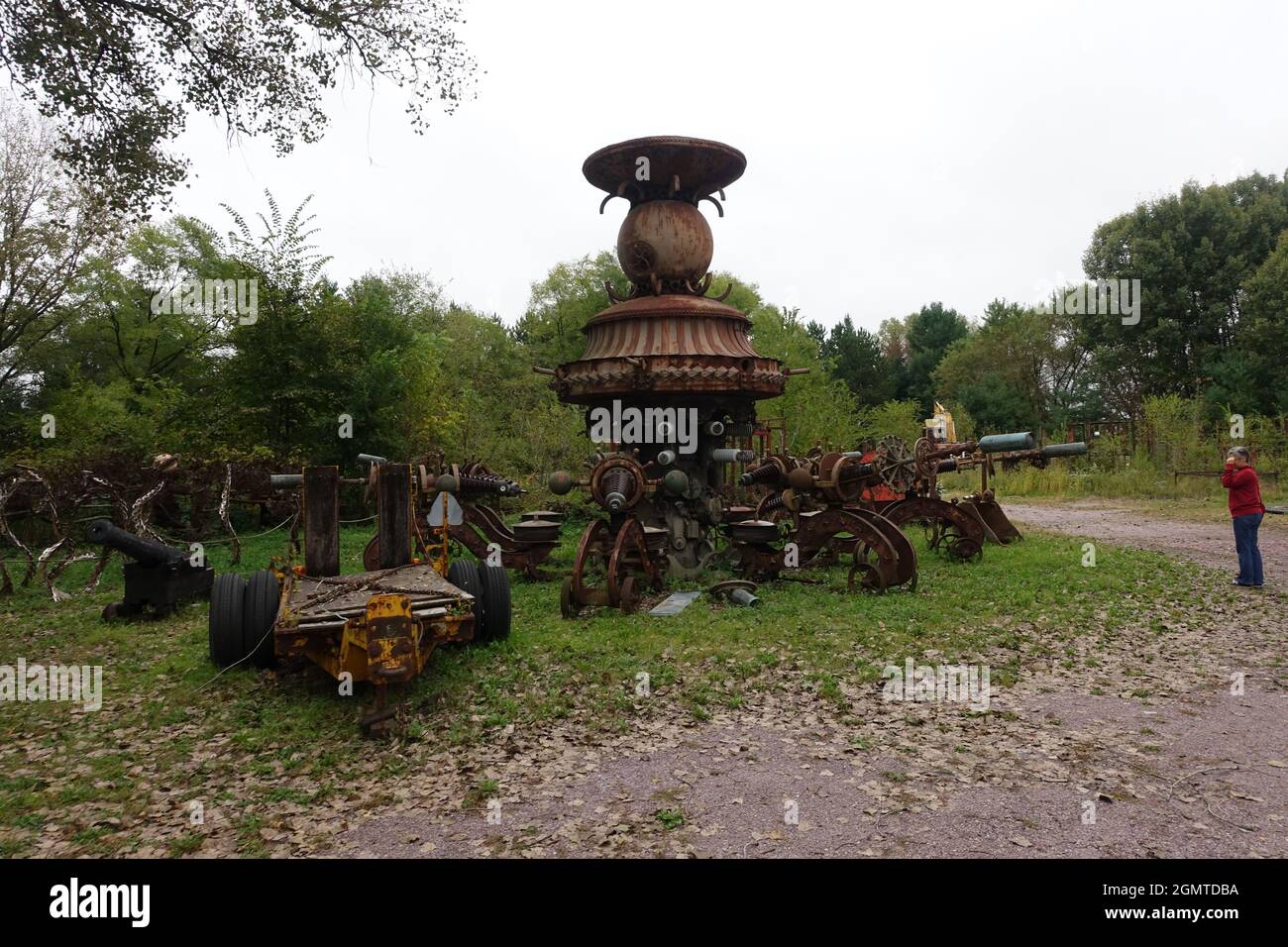 Dr. Evermor's Forevertron Stock Photo - Alamy