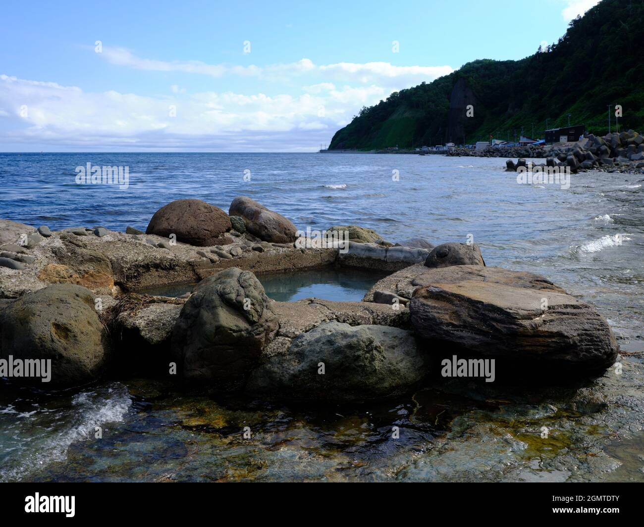 Seseki Onsen Hot Spring, Hokkaido, Japan Stock Photo - Alamy