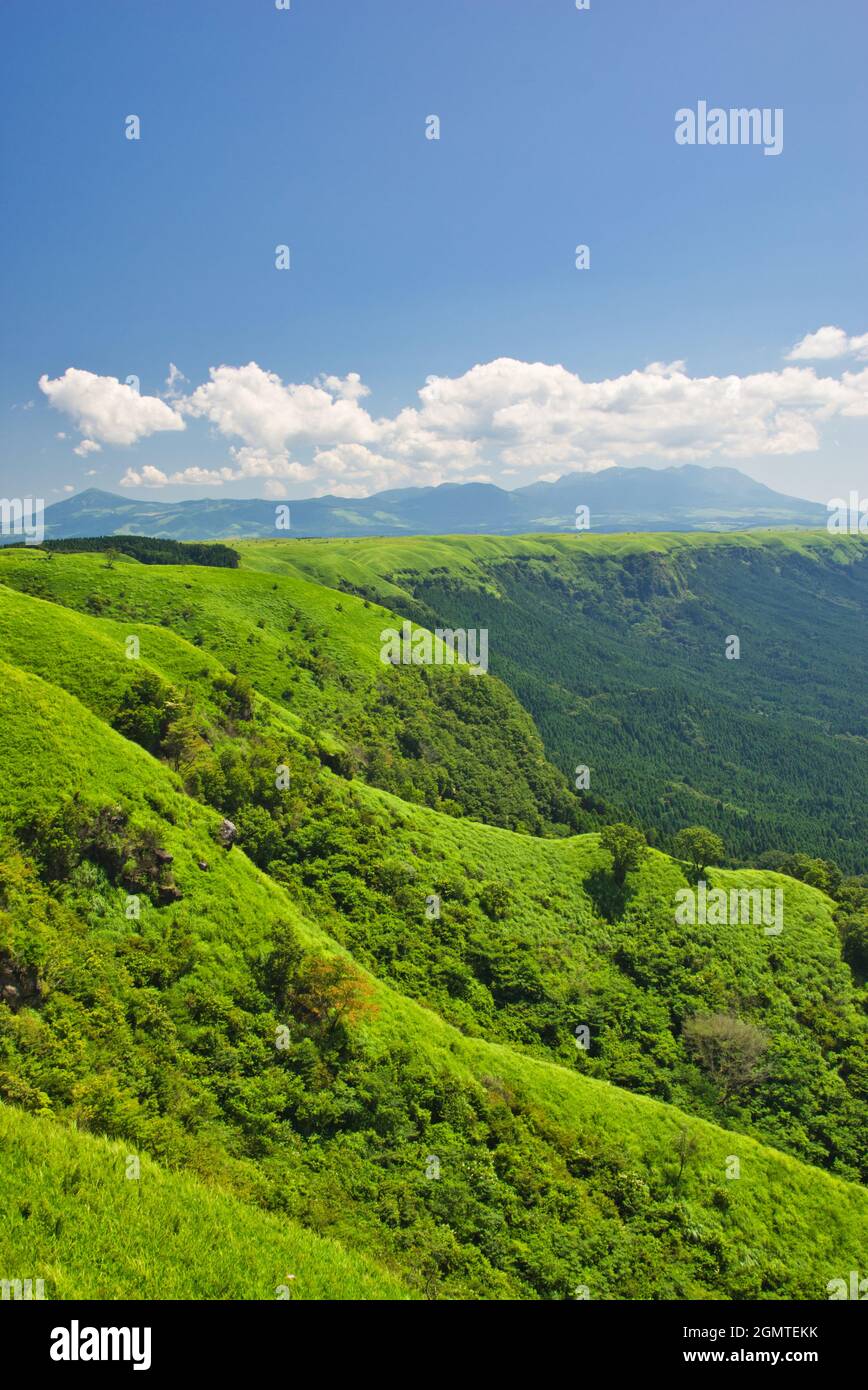 The caldera of aso mountain hi-res stock photography and images - Alamy