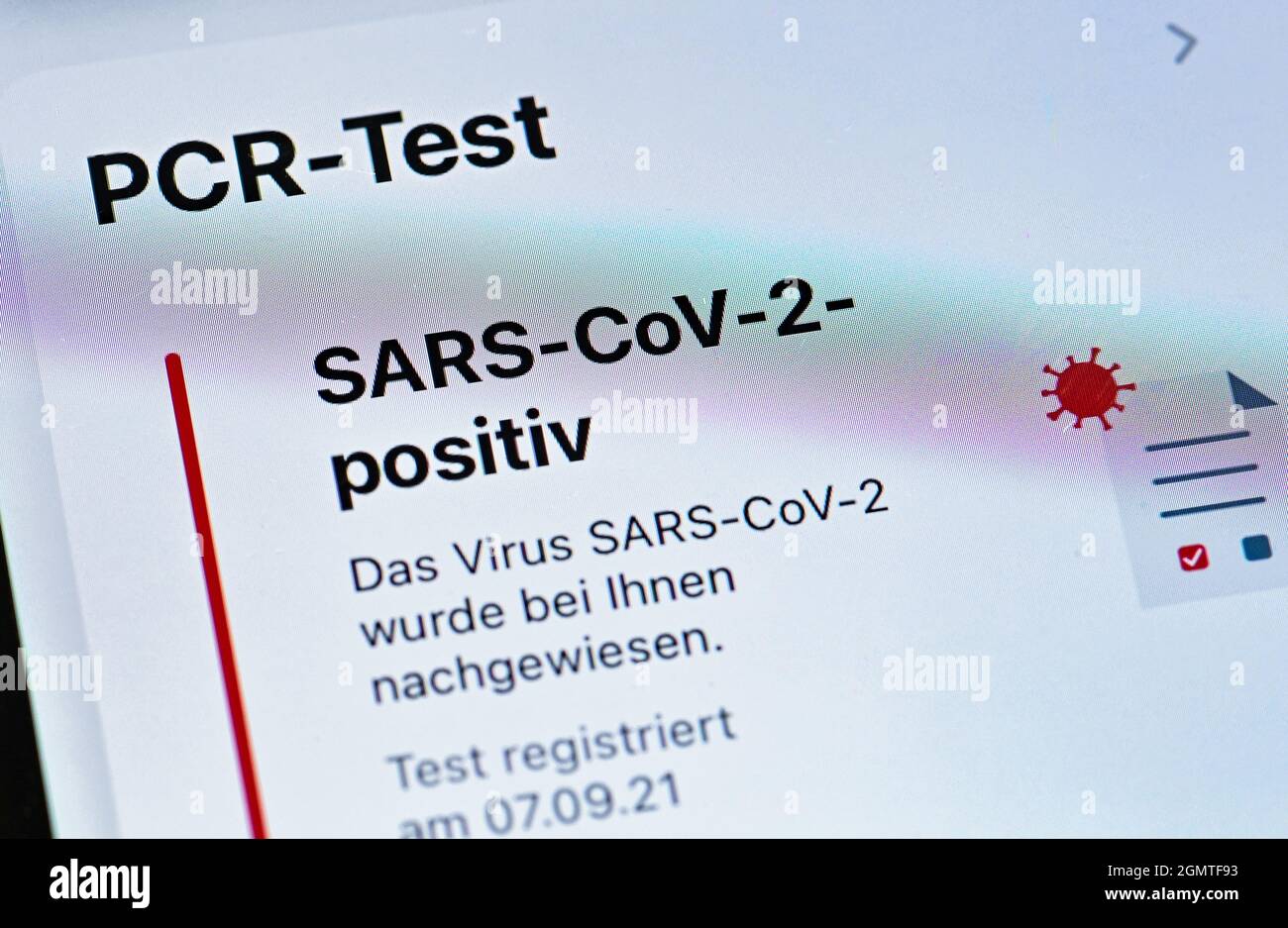 Positive pcr test hi-res stock photography and images - Alamy