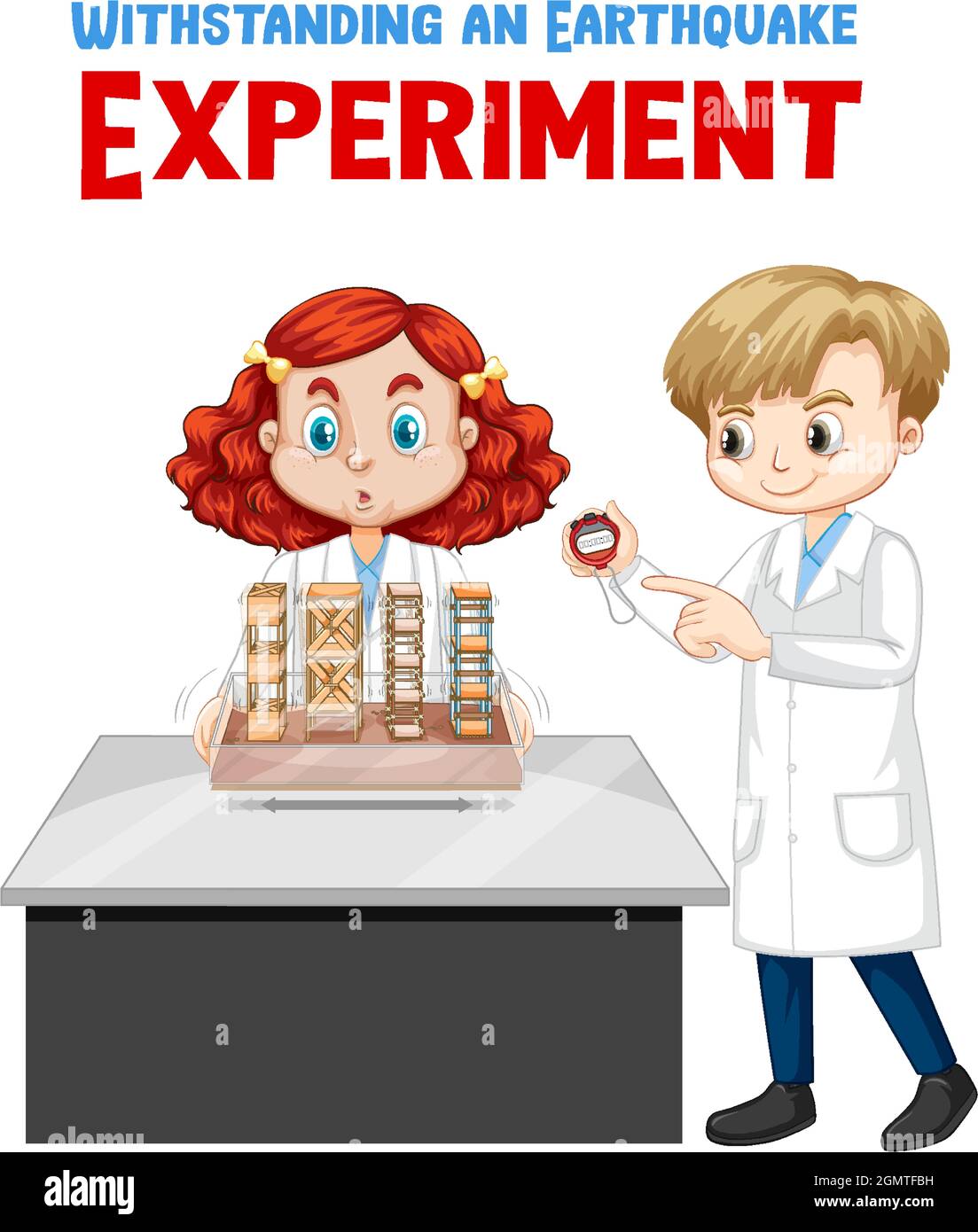 Earthquake Cartoon For Kids