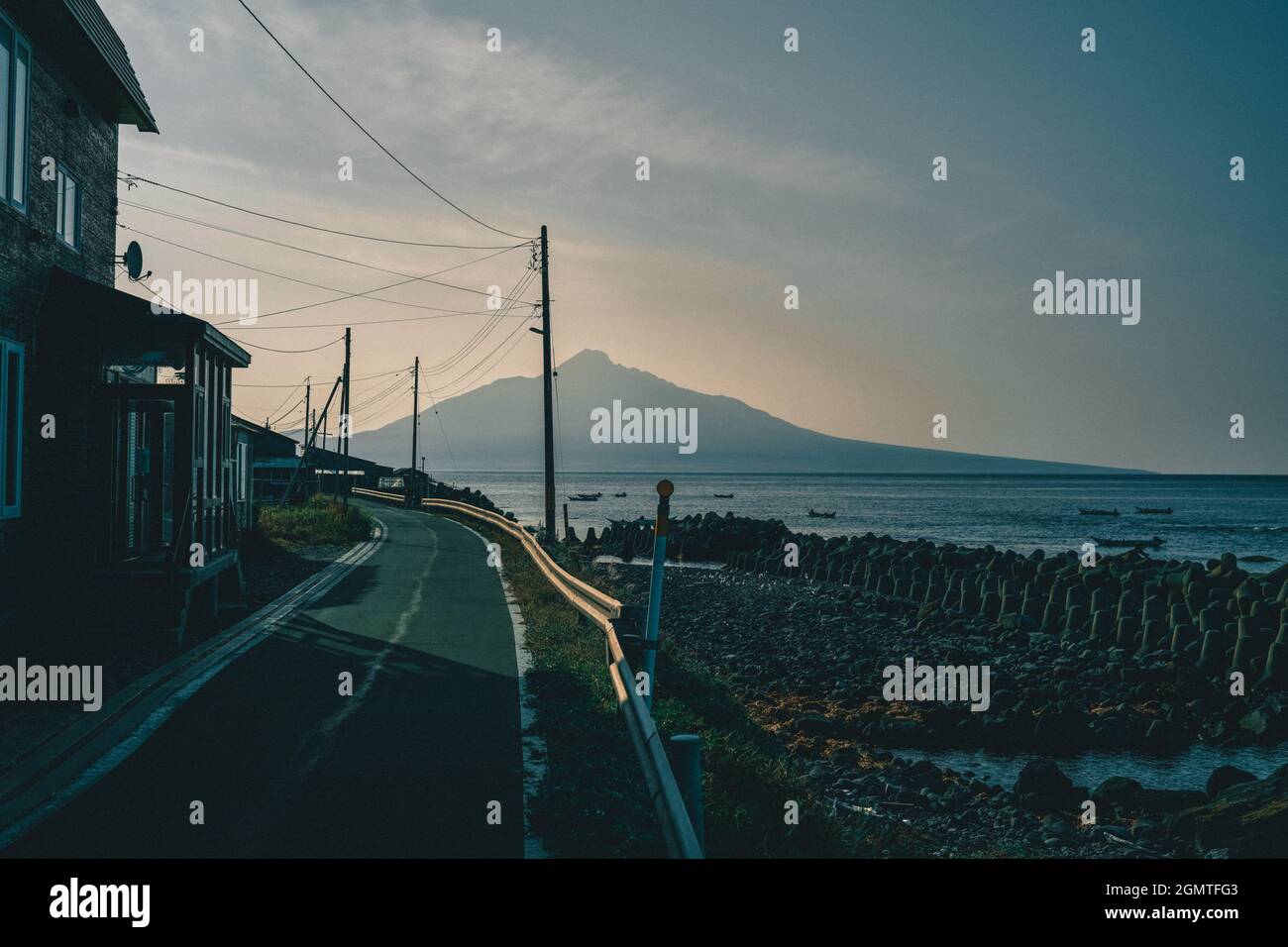 Landscape in Rebun Island, Hokkaido, Japan Stock Photo - Alamy