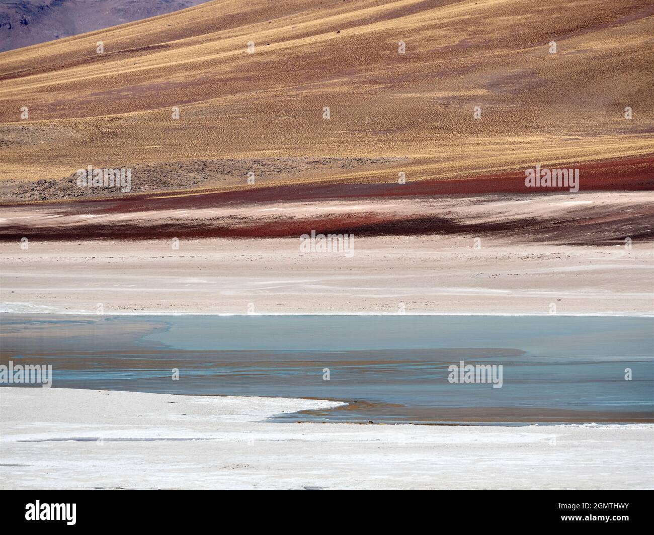 Laguna Verde, Bolivia - 21 May 2018 Laguna Verde (green lake) is aptly ...