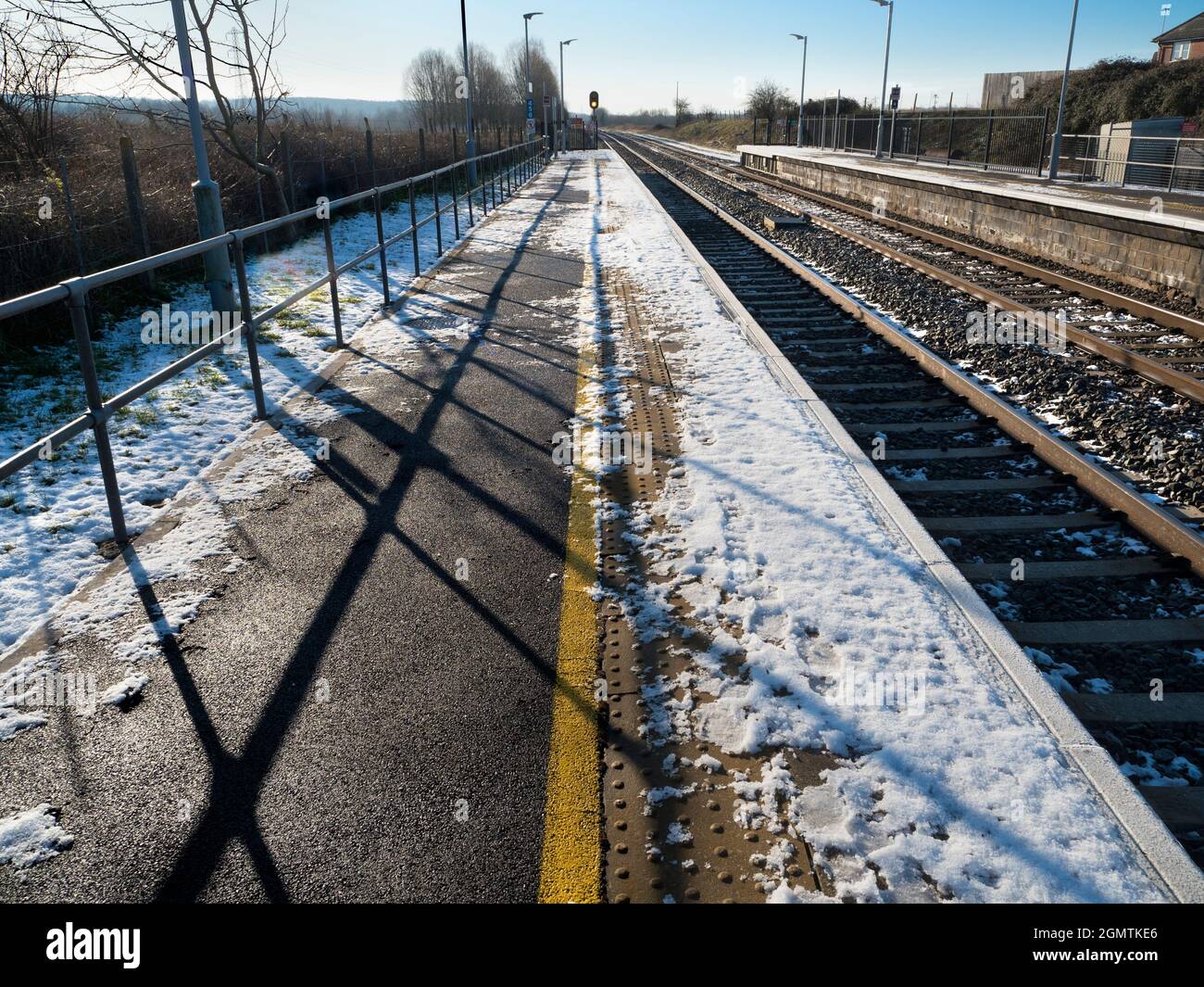 Radley Village, Oxfordshire, England - 25 January 2021; No people in ...