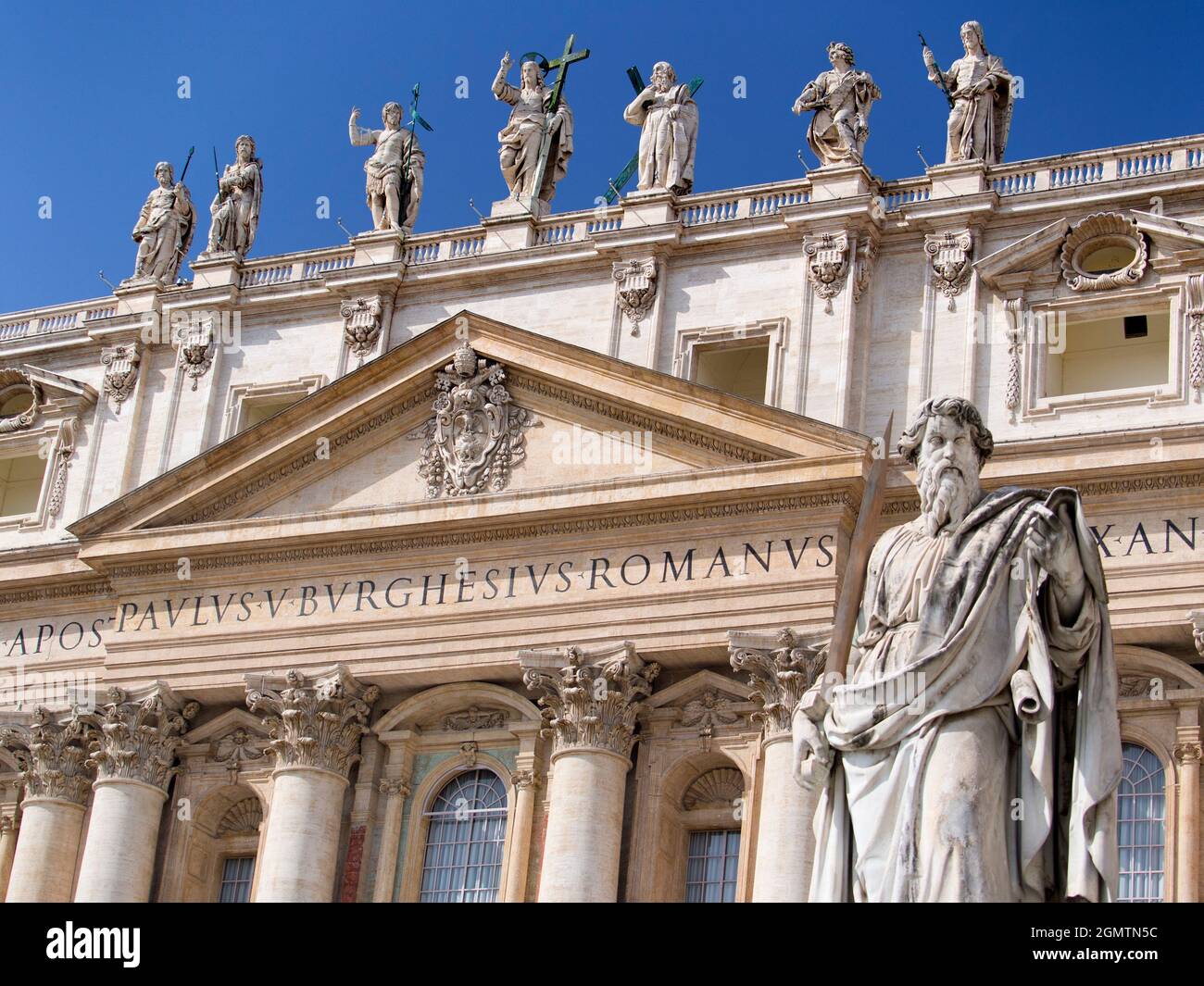 The Vatican, Rome, Italy - October 2011; The Vatican in Rome, Italy, is ...