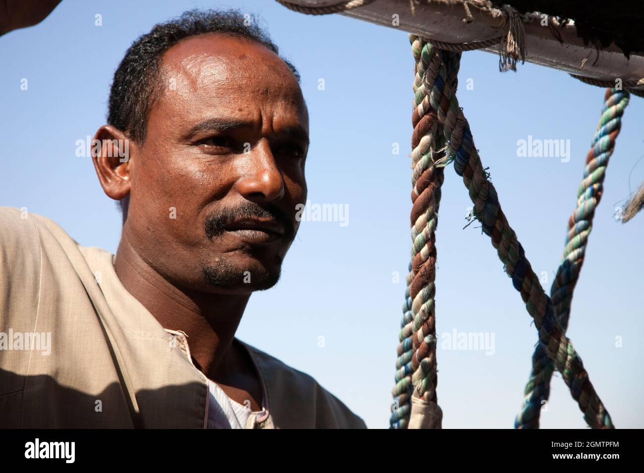 Egypt sailing man hi-res stock photography and images - Alamy