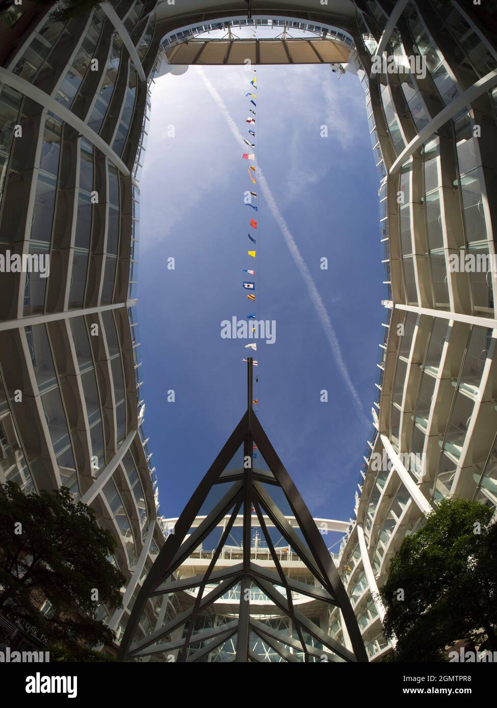 At Sea , October 2014, cruising the Adriatic. The glitzy and futuristic ...