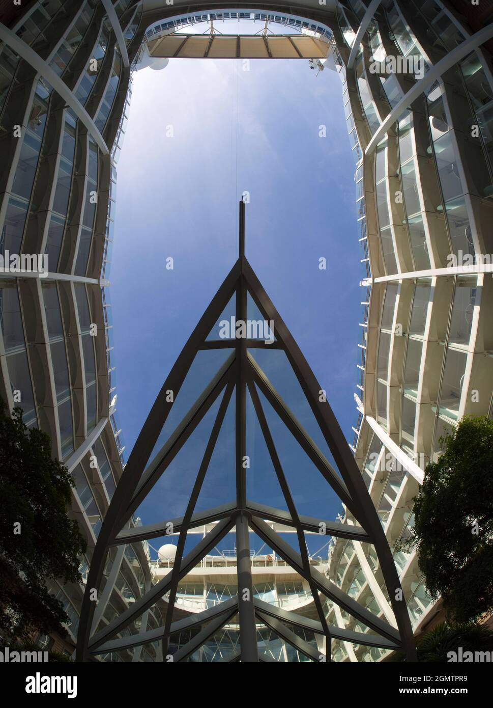 At Sea , October 2014, cruising the Adriatic. The glitzy and futuristic ...