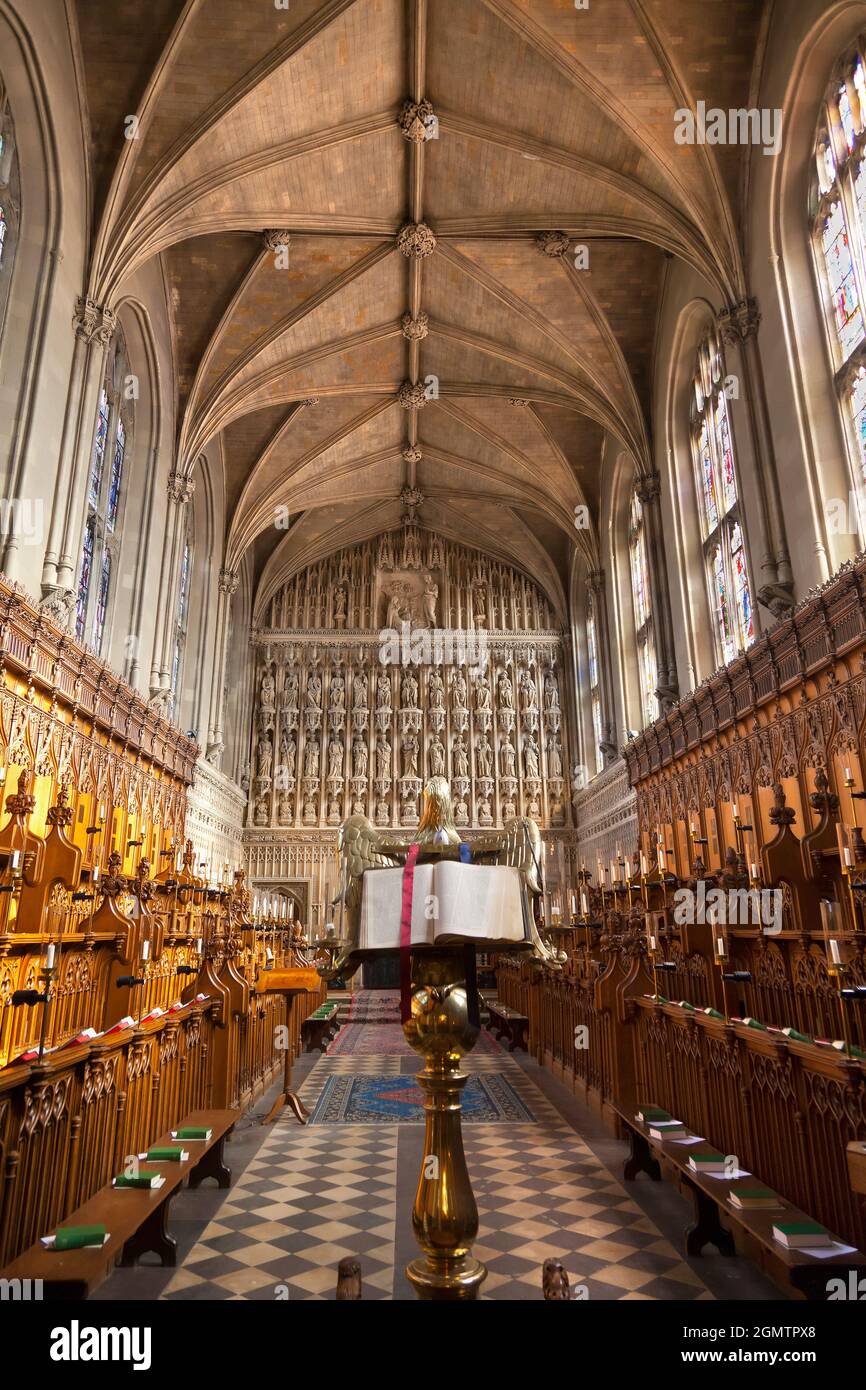 Oxford, England - 2012; Founded in 1458, Magdalen College is one of the ...