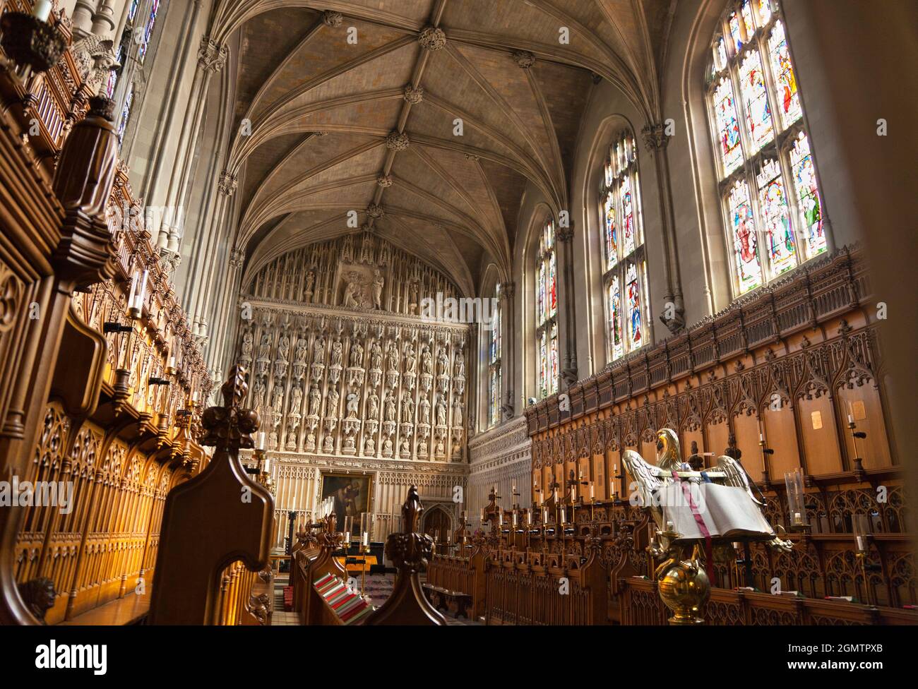Oxford, England - 2012; Founded in 1458, Magdalen College is one of the ...