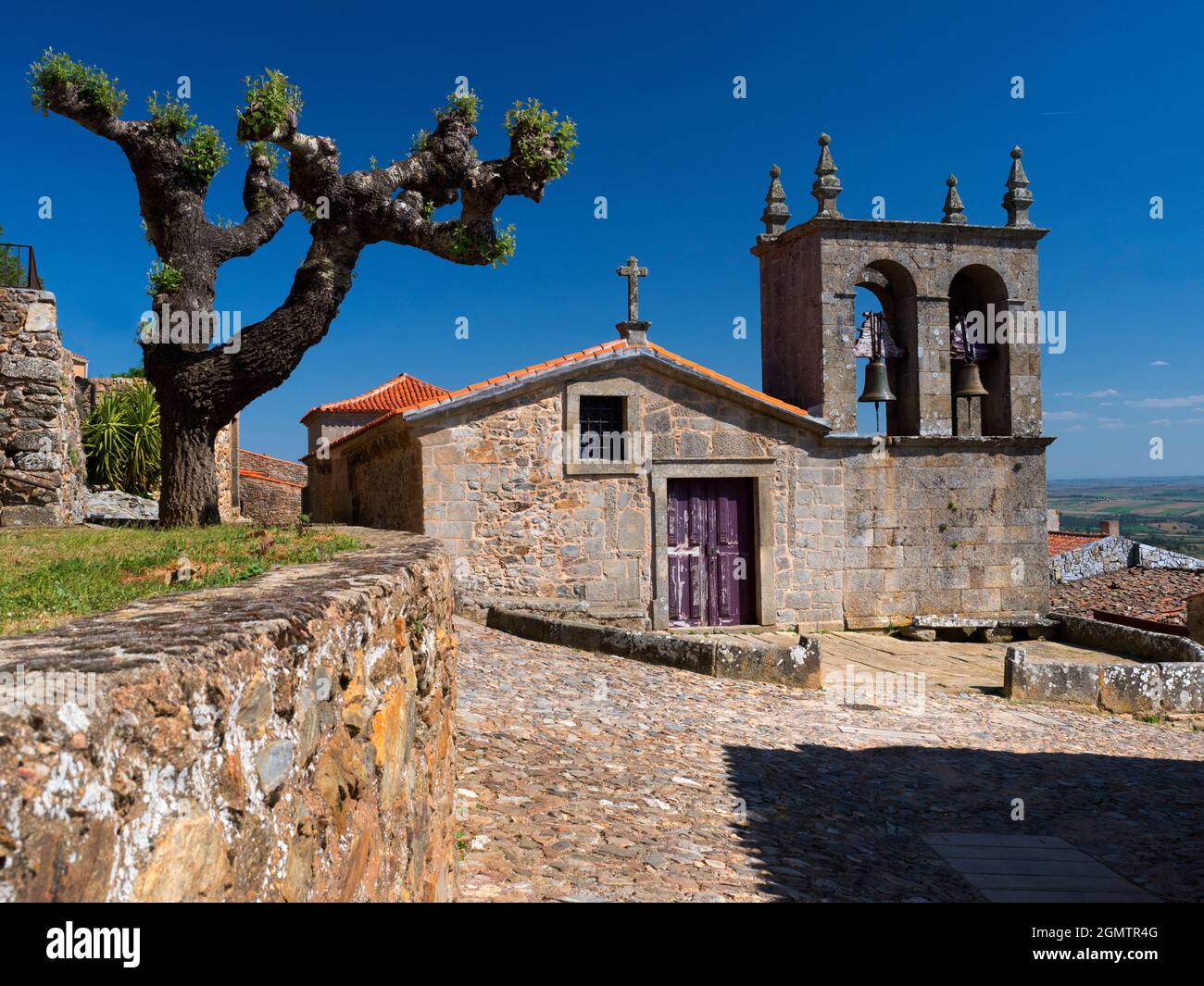 Castelo Rodrigo, Portugal - 12 April 2016; no people in view. Castelo ...