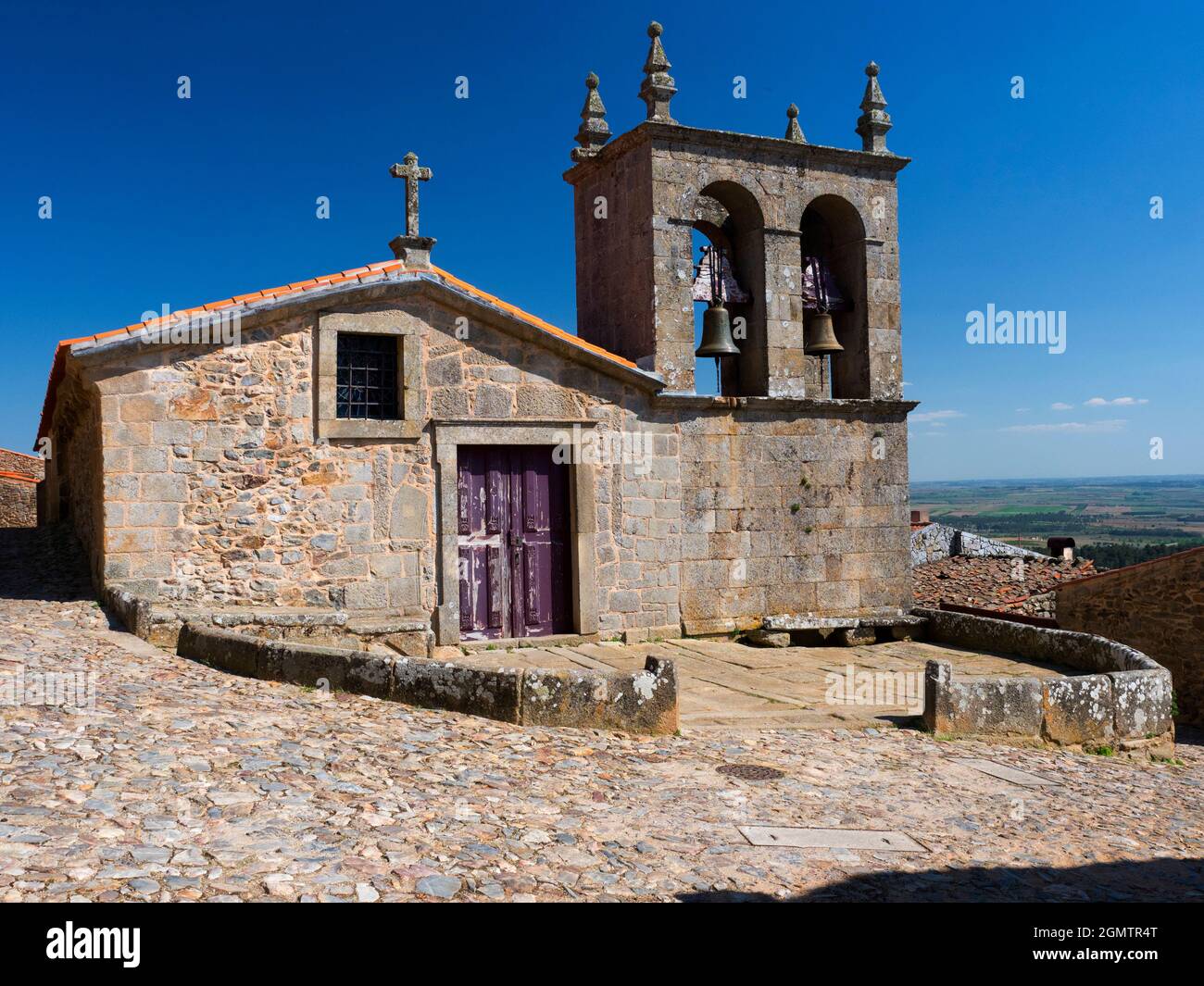 Castelo Rodrigo, Portugal - 12 April 2016; no people in view. Castelo ...