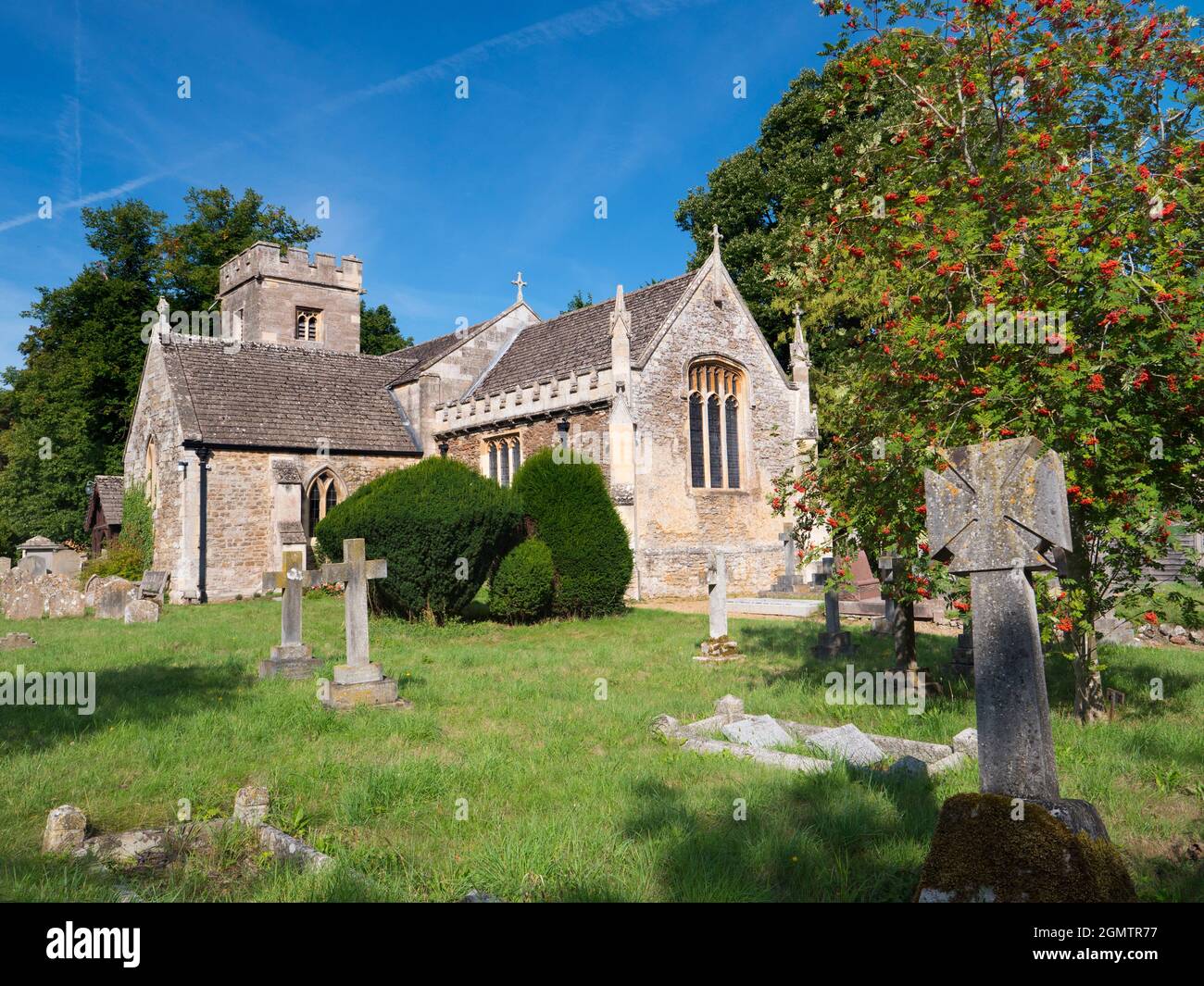 Radley, Oxfordshire, England - 30 August 2018 This is the fine Anglican ...