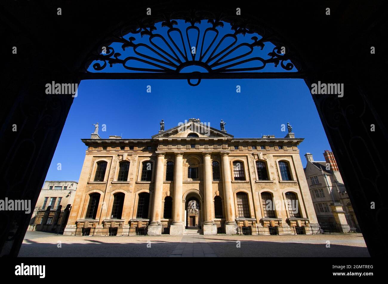 The Clarendon Building is an early 18th-century neoclassical building ...