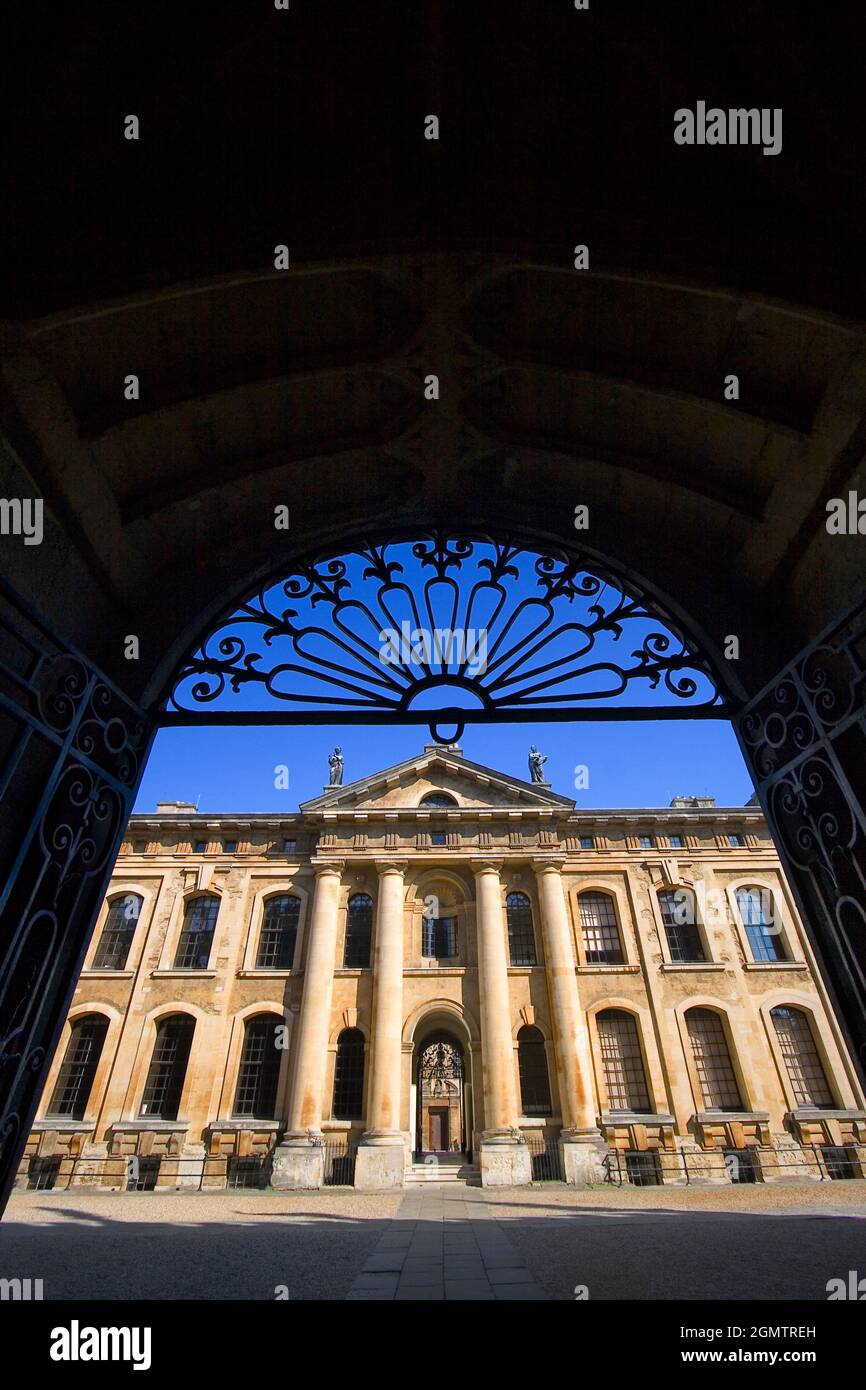 The Clarendon Building is an early 18th-century neoclassical building ...