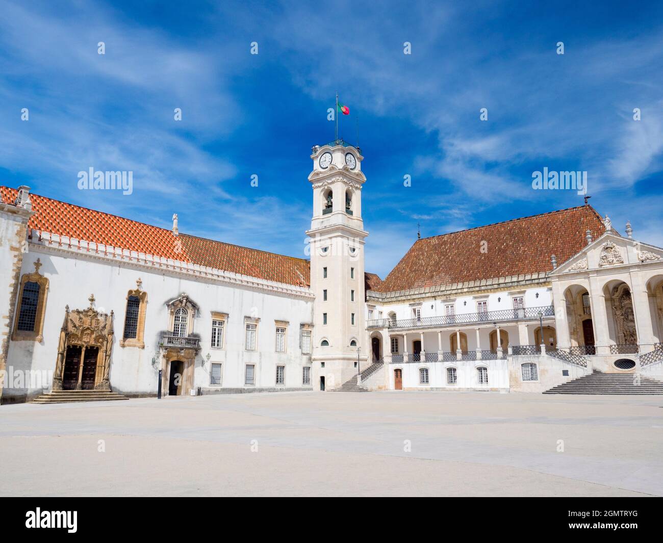 Coimbra, Portugal - 9 April 2017 Historic Coimbra, which dates back to ...