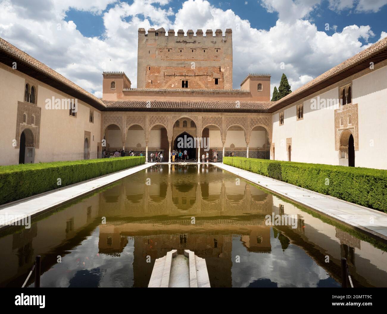 Alhambra Palace, a place of legend, romance and history, represents the ...