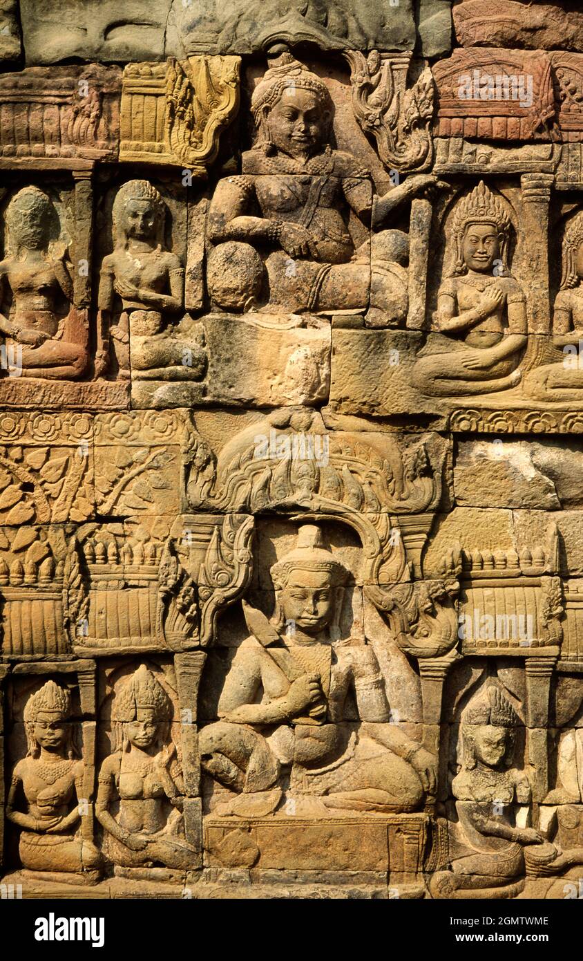 Angkor, Cambodia - 14 January 2005; A triumph of Medieval Khmer culture ...