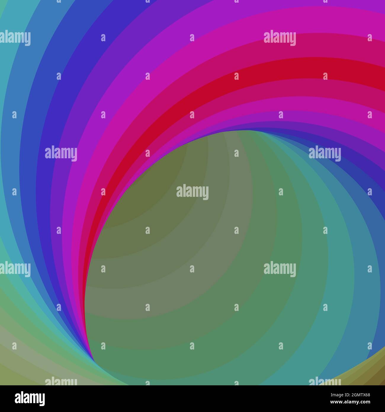 Color Swirl Wormhole Vortex Twist Generative Art background ...