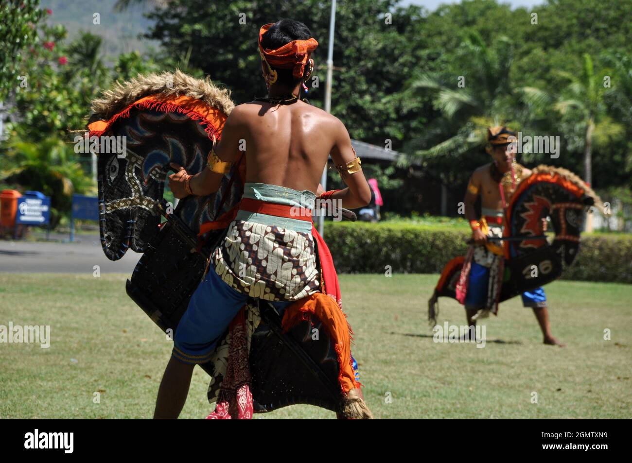 Yogyakarta, Indonesia - October 6, 2013: Jathilan art performance at ...