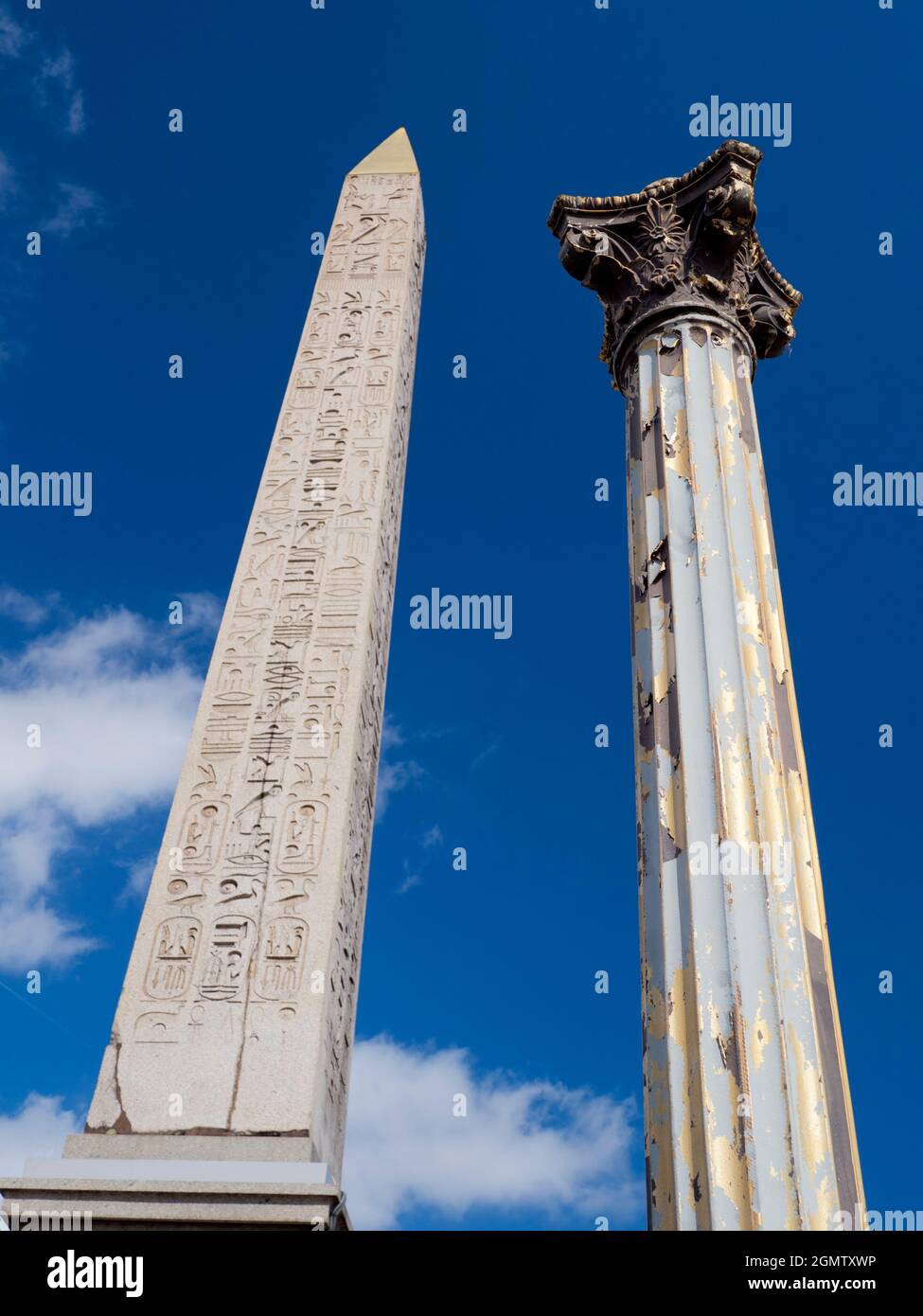 Paris, France - 20 September 2018 The 3000-year old Luxor Obelisk was ...