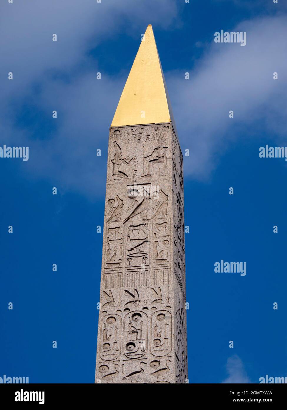 Paris, France - 20 September 2018 The 3000-year old Luxor Obelisk was ...