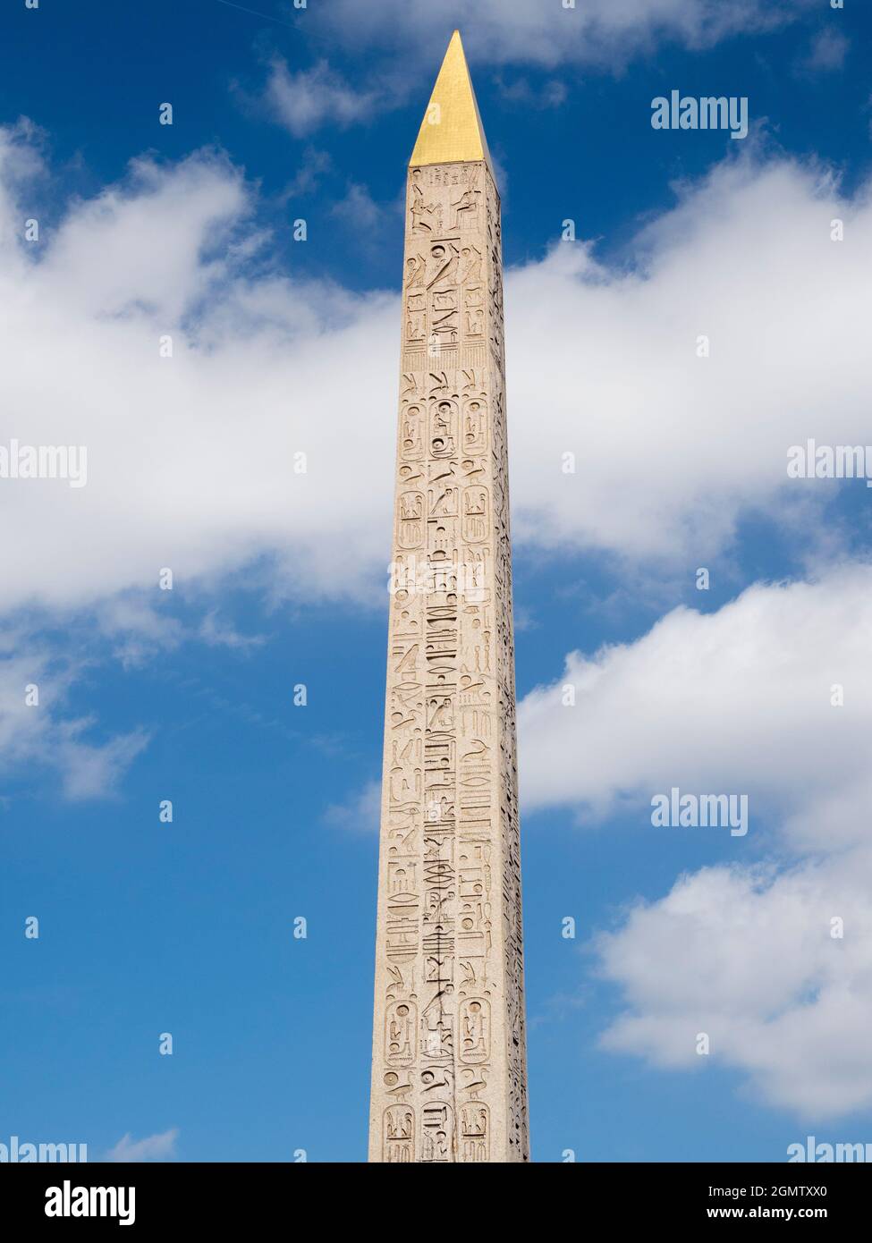 Paris, France - 20 September 2018 The 3000-year old Luxor Obelisk was ...