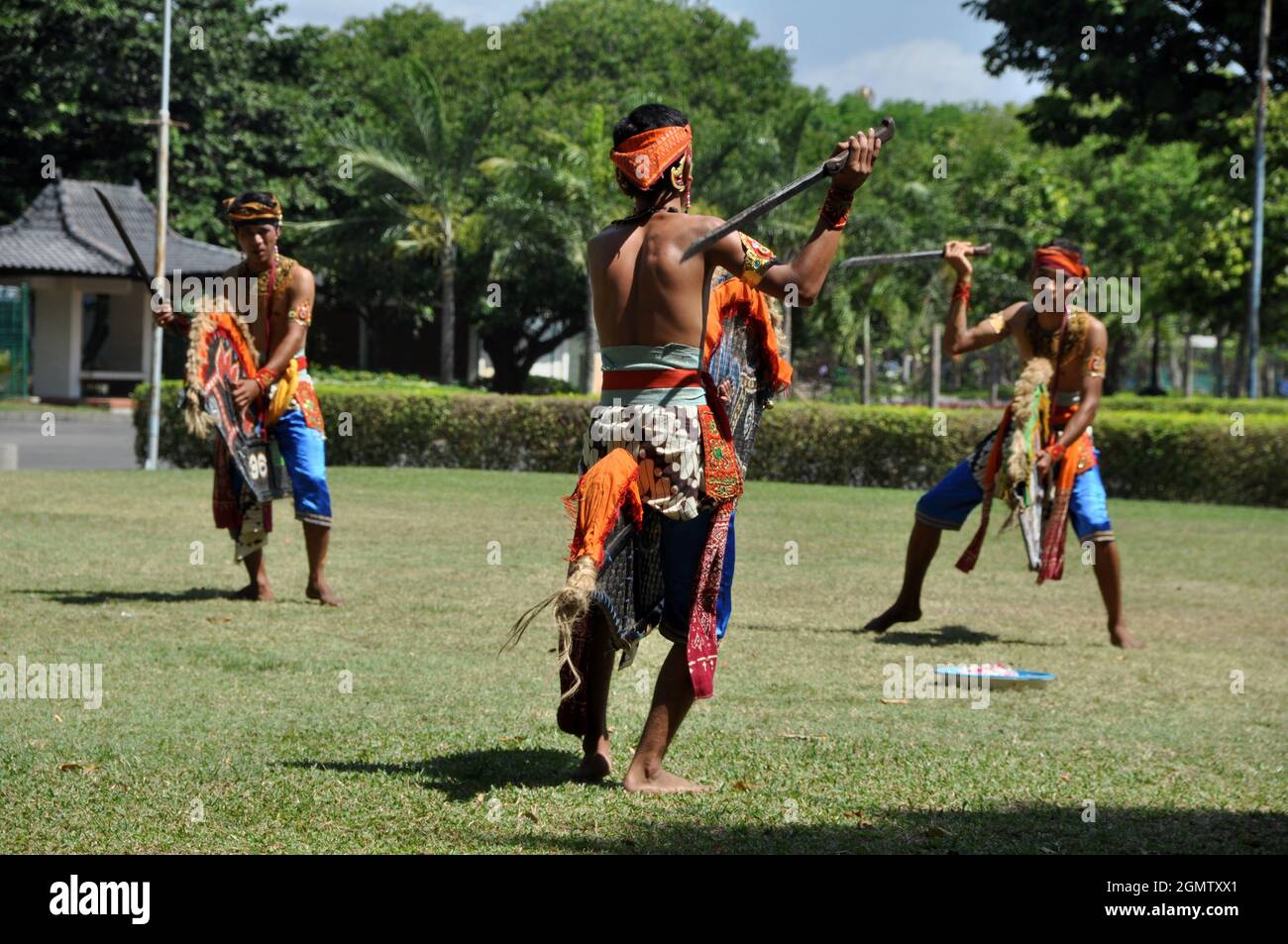 Yogyakarta, Indonesia - October 6, 2013: Jathilan art performance at ...