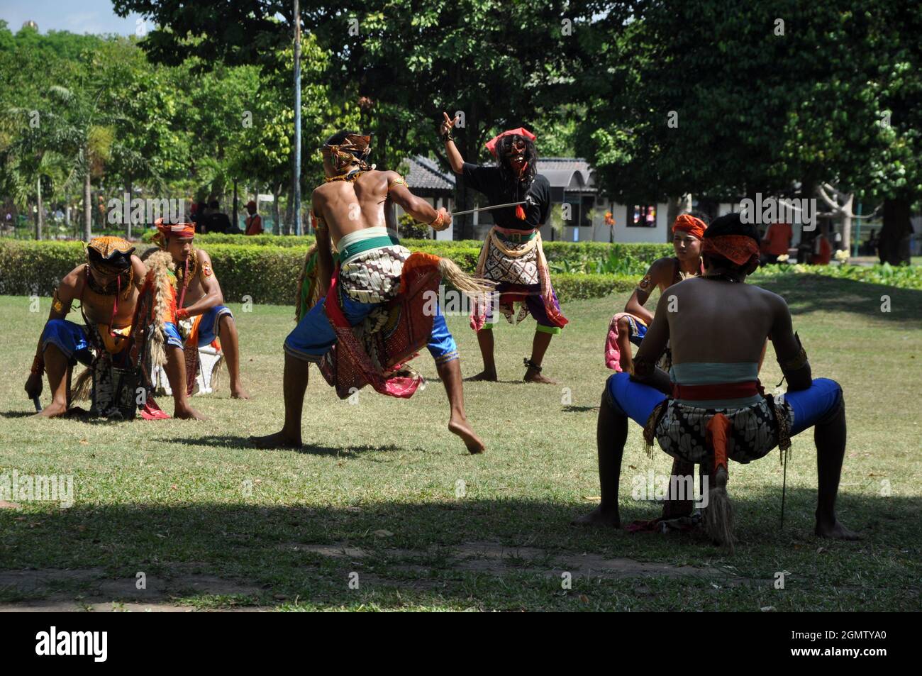 Yogyakarta, Indonesia - October 6, 2013: Jathilan art performance at ...