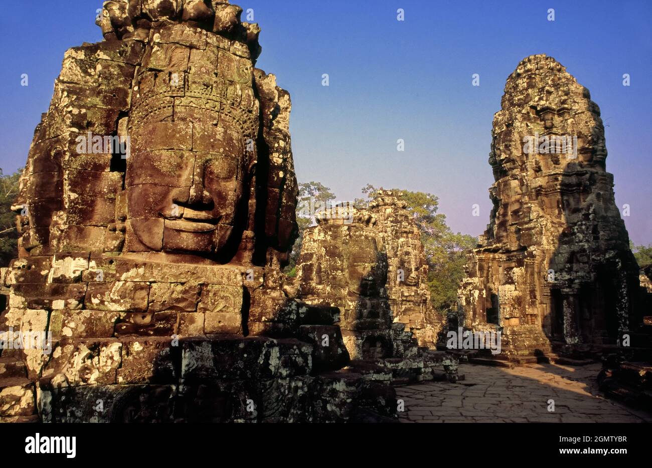 Angkor Thom, Cambodia - 21 January 2005 A triumph of Medieval Khmer ...