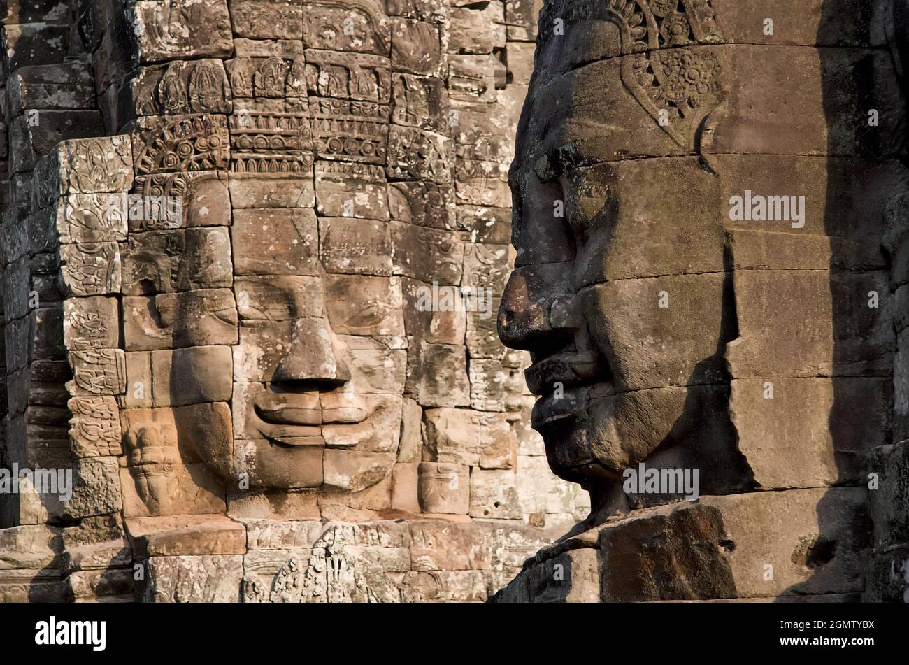 Angkor Thom, Cambodia - 21 January 2005 A triumph of Medieval Khmer ...