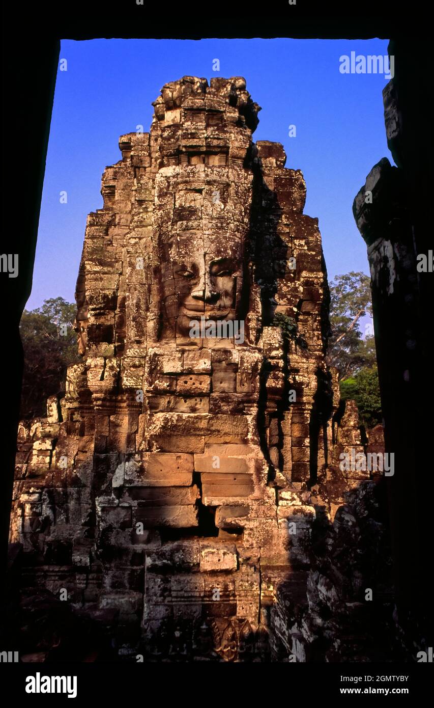 Angkor Thom, Cambodia - 21 January 2005 A triumph of Medieval Khmer ...