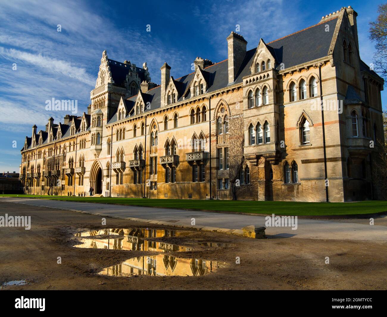 Oxford, England; Founded in 1525 by Cardinal Wolsey, Christ Church is ...