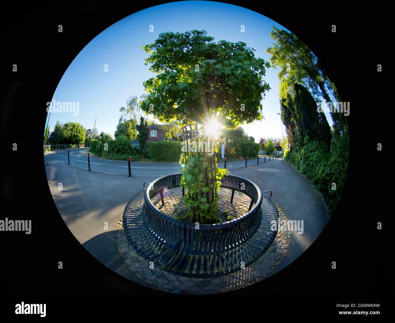 Radley Village, Oxfordshire, England - 5 June 2020; no people in view ...