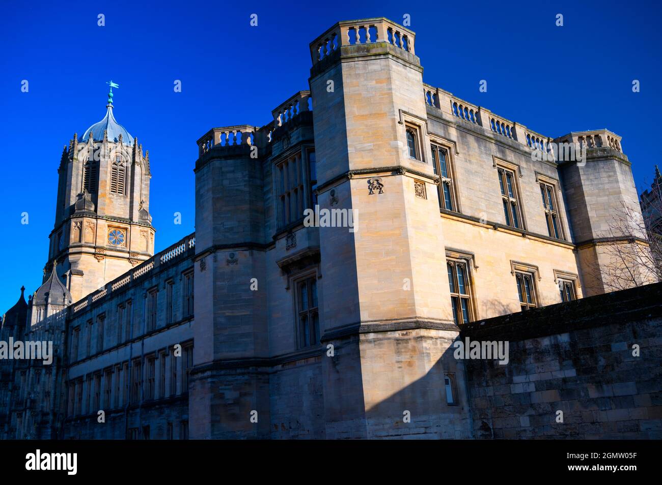 Oxford, England - 23 December 2019; Founded in 1525 by Thomas Wolsey ...