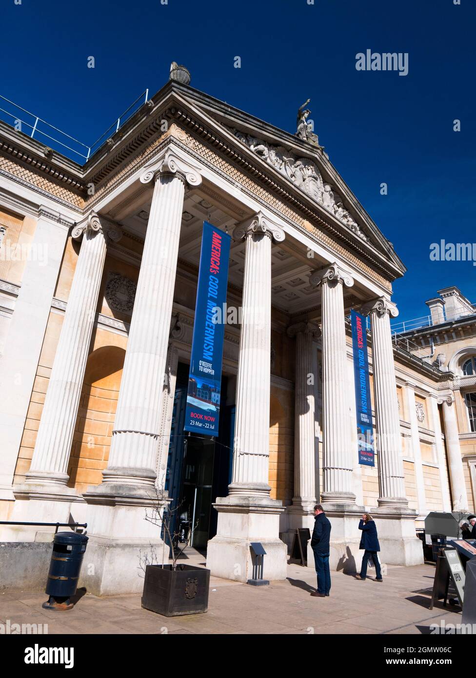 Oxford, England - 21 March 2018; three people in shot. Founded in 1683 ...