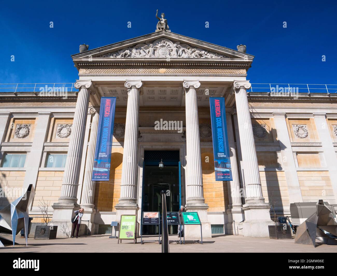 Oxford, England - 21 March 2018; two people in shot. Founded in 1683 ...