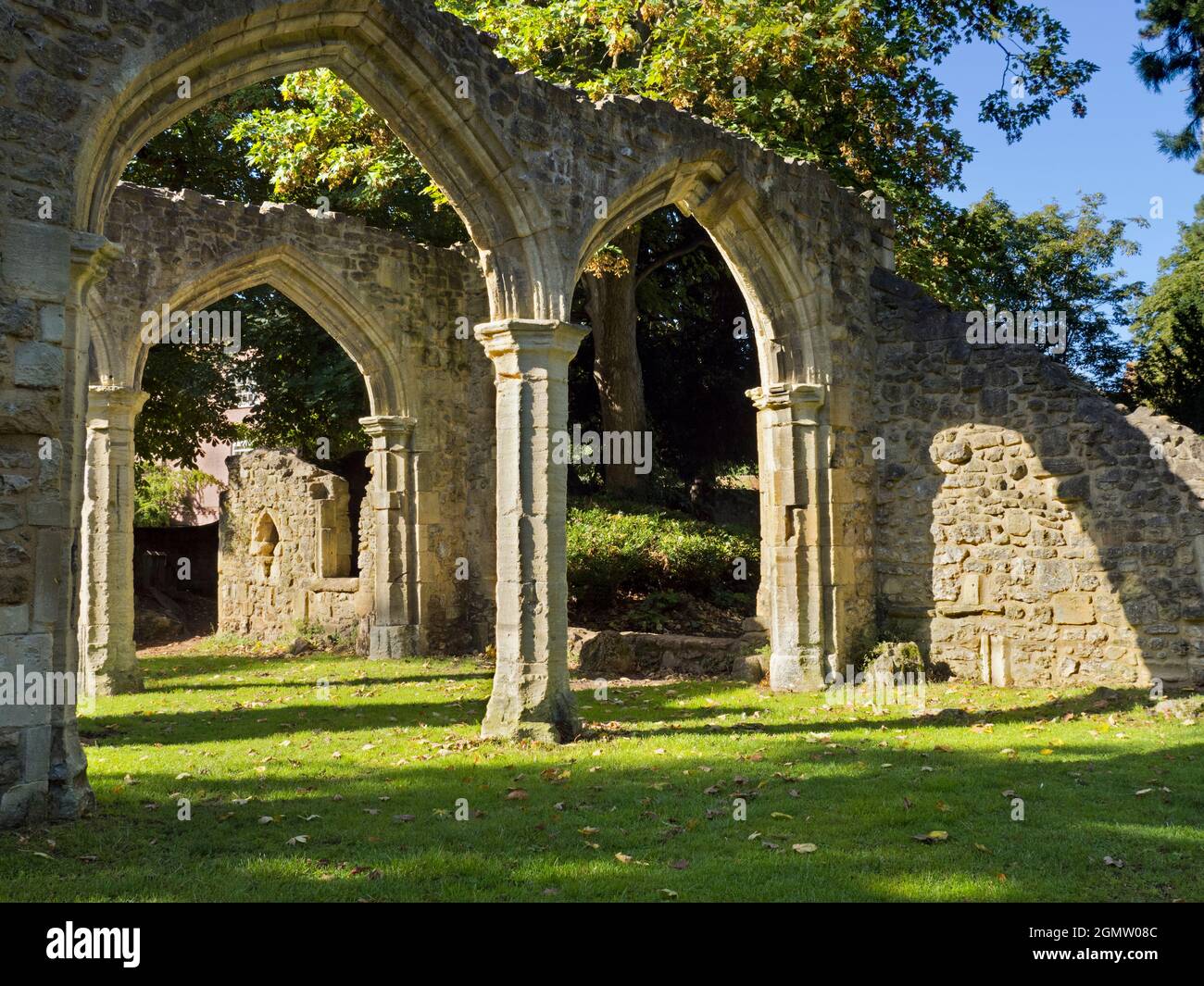 Abingdon Abbey Ruins, Oxfordshire, England Stock Photo - Alamy