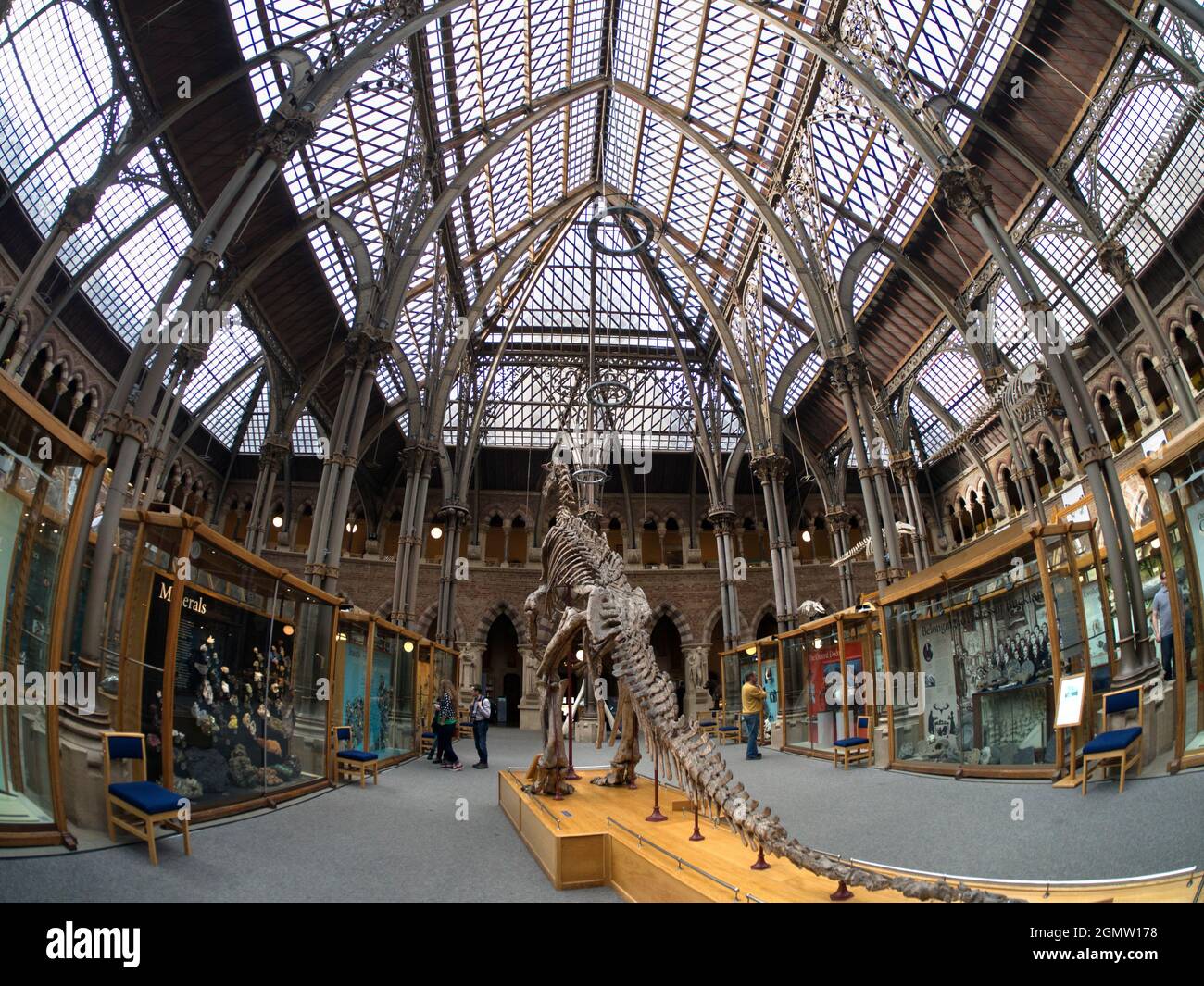 Oxford, England - 2014; The Pitt Rivers Museum is a museum displaying ...