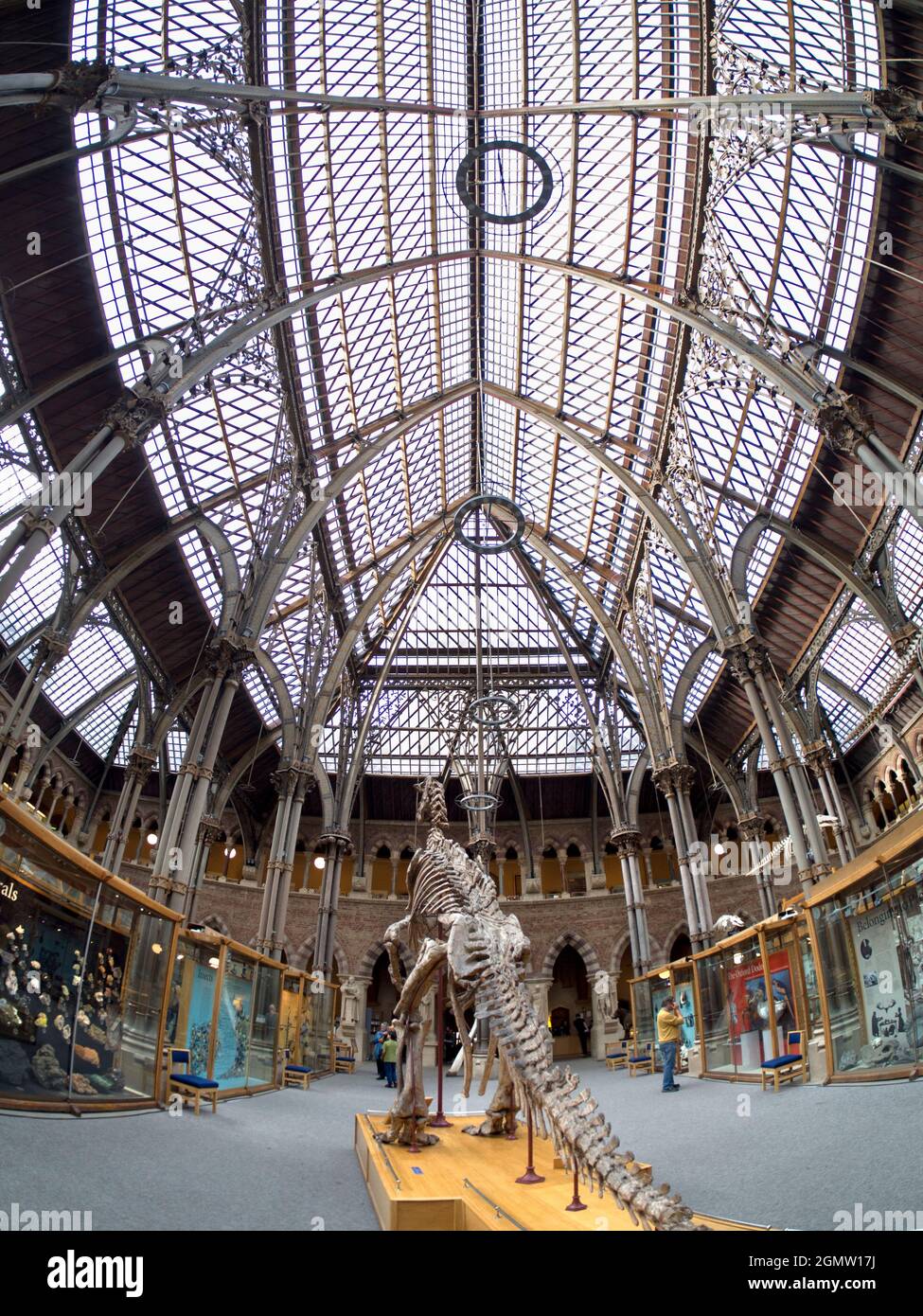 Oxford, England - 2014; The Pitt Rivers Museum is a museum displaying ...